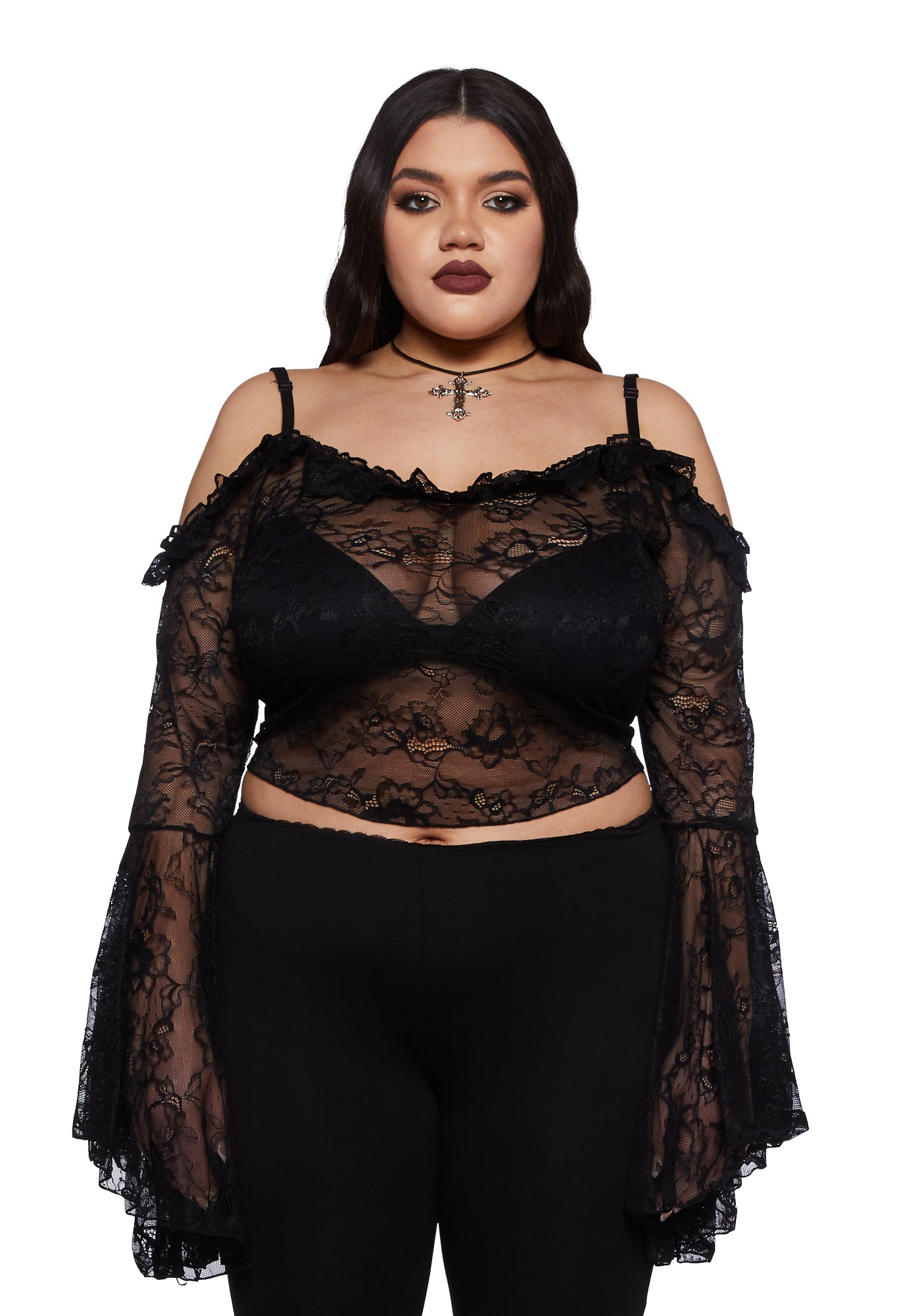 gothic top plus size