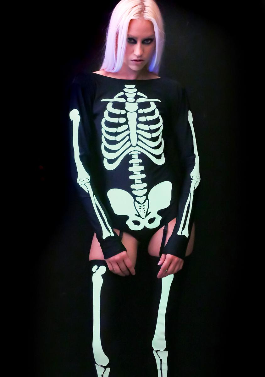 Voodoo Glow Skull Costume – Dolls Kill
