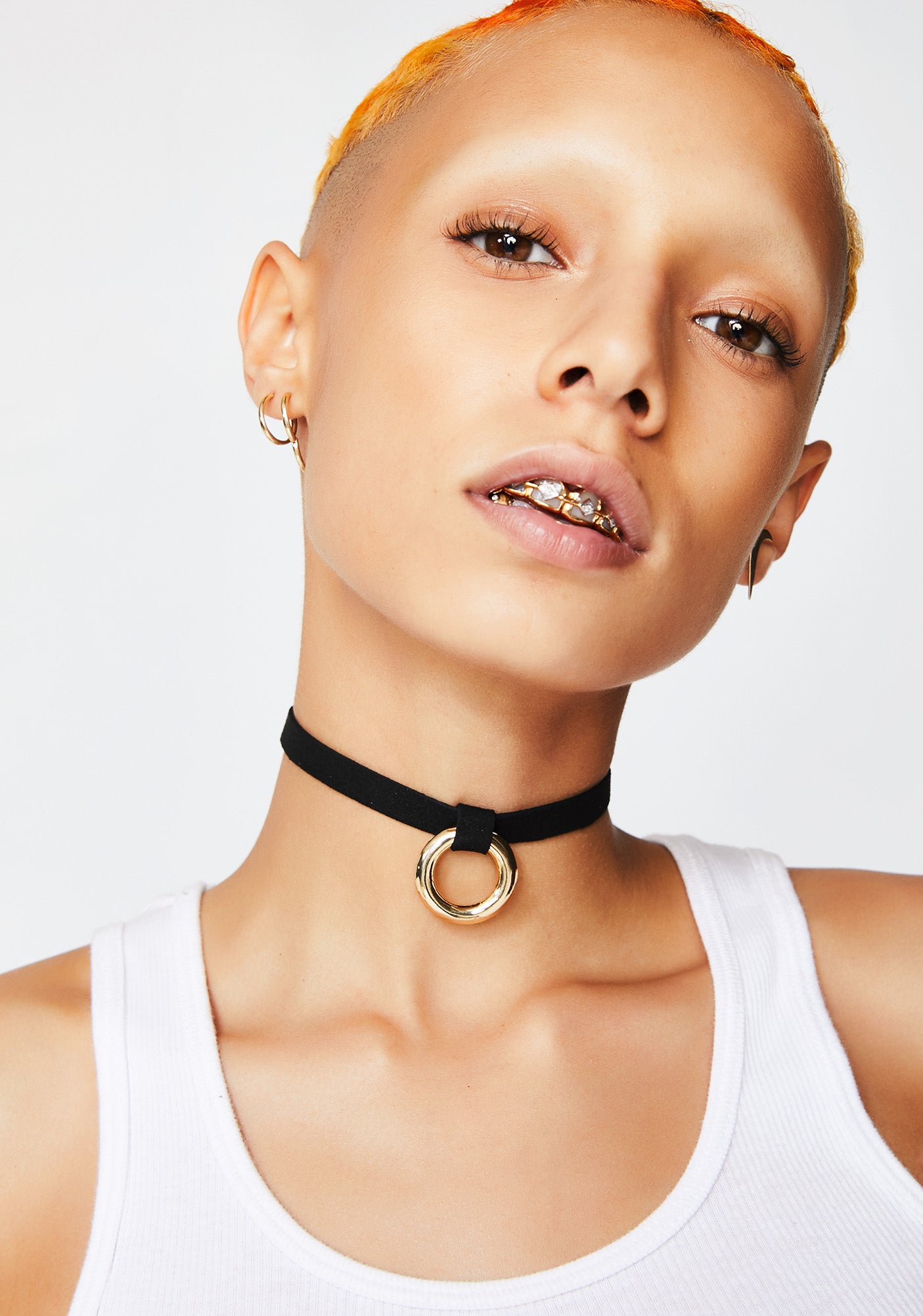 Big O Ring Choker – Dolls Kill