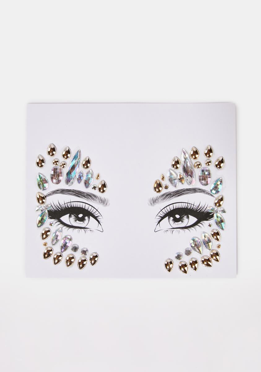 Queen Sparkle Haven Iridescent Face Gems – Dolls Kill