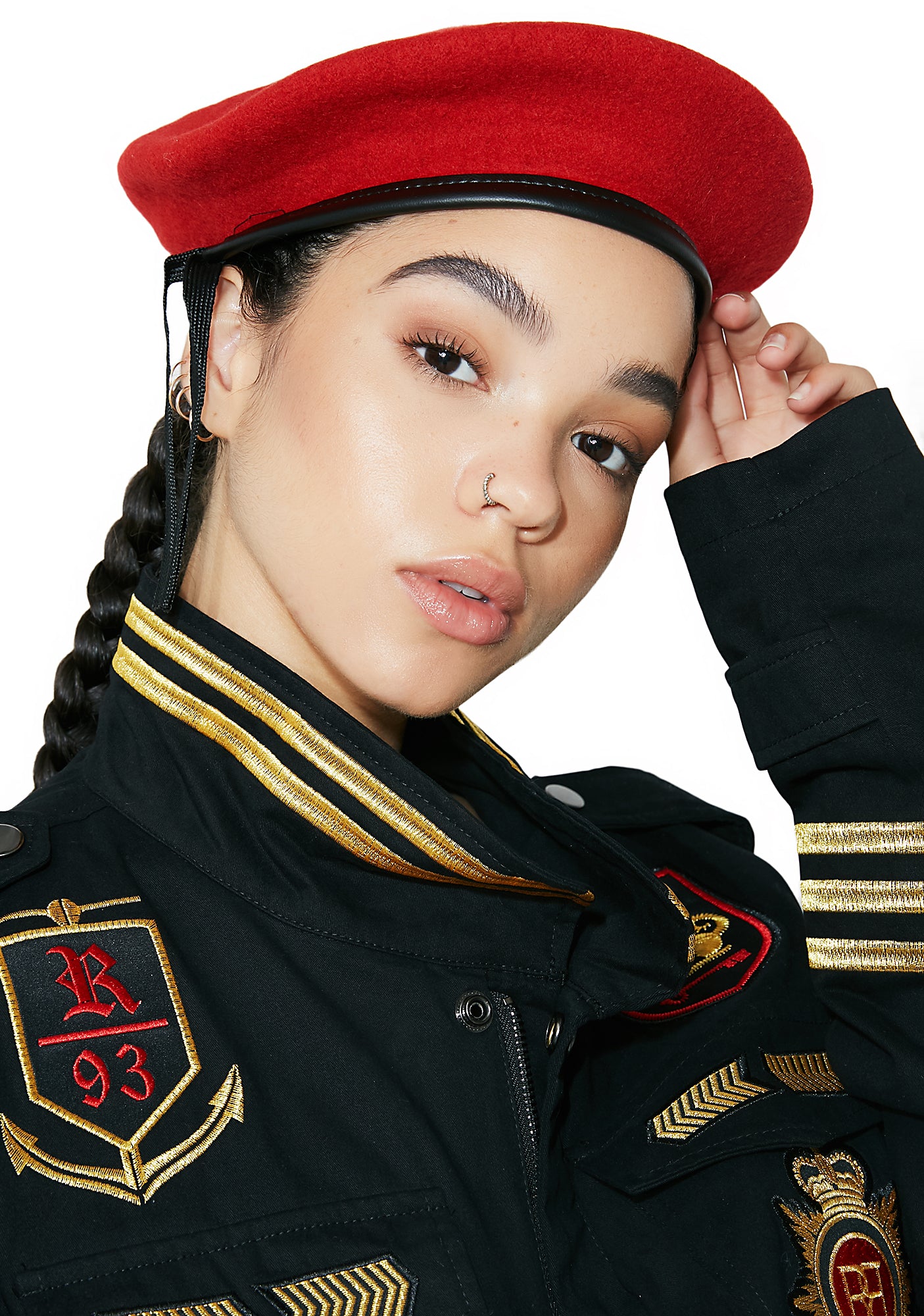 Ruby Wool Monty Beret – Dolls Kill