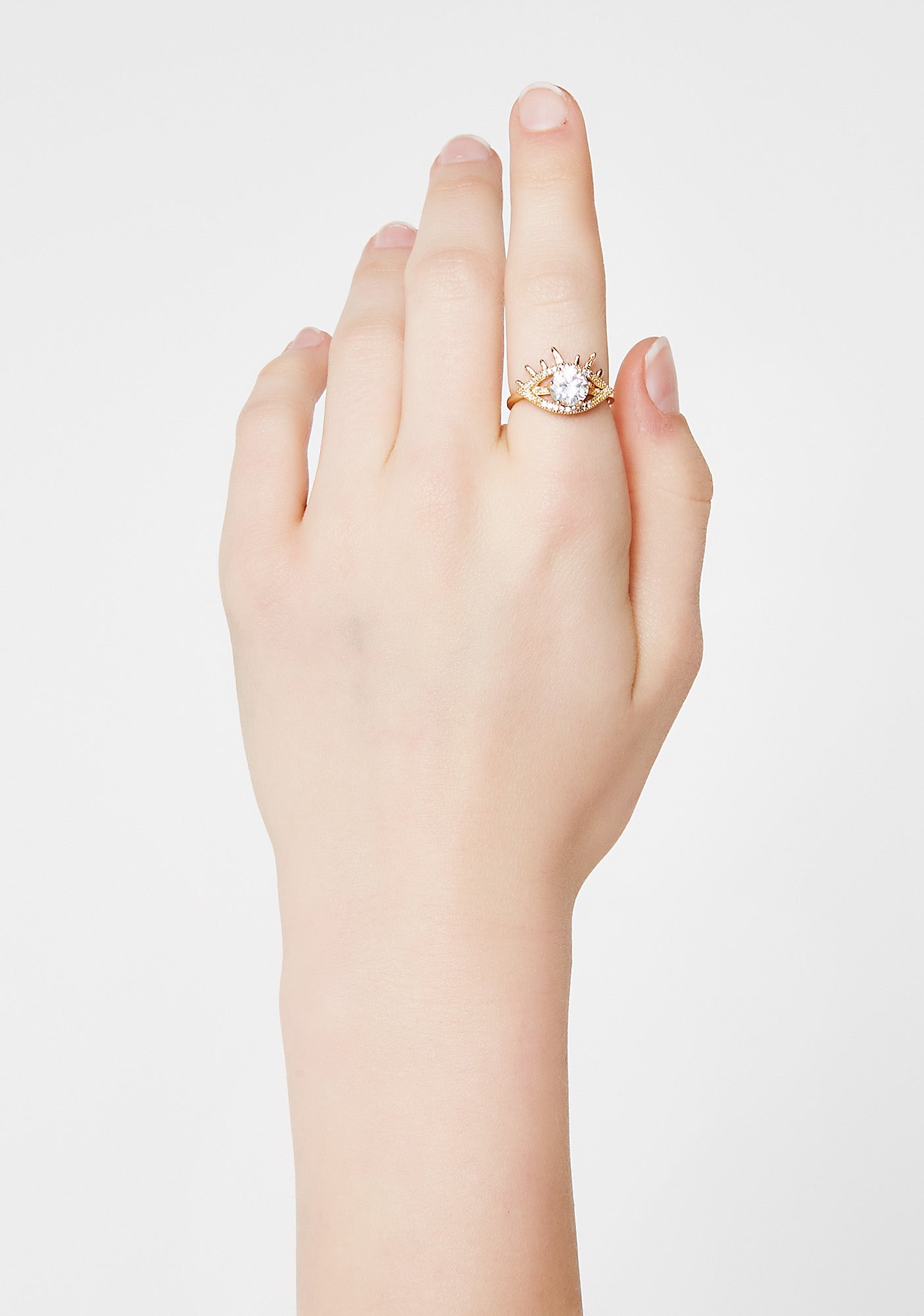 Embellished Eye Ring – Dolls Kill