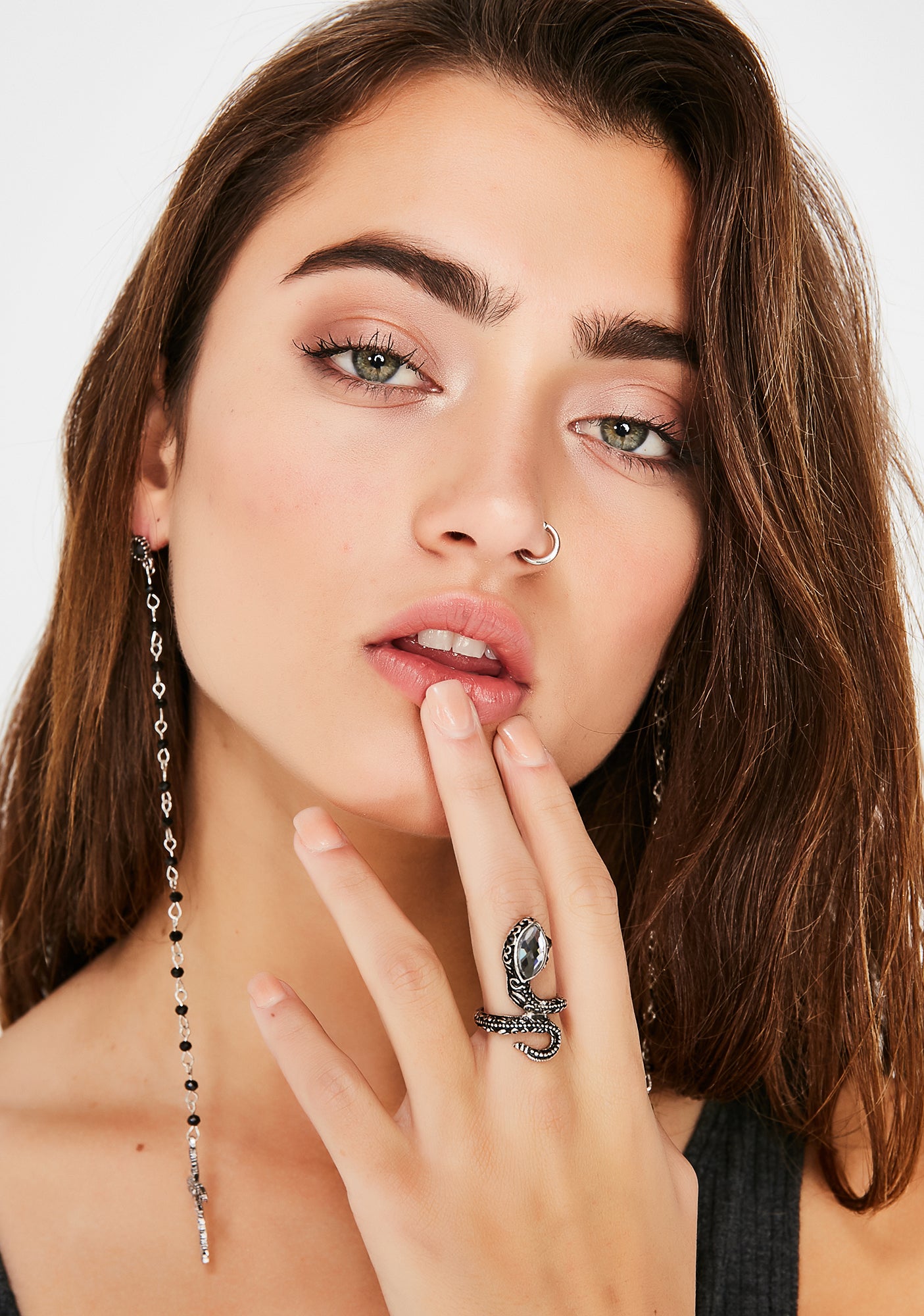 Snake Wrap Ring – Dolls Kill