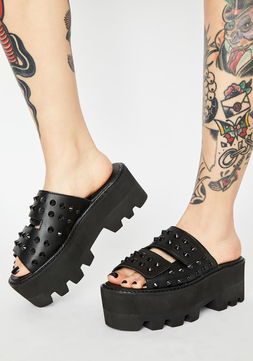 T.U.K. Spike Dino Lug Slides – Dolls Kill