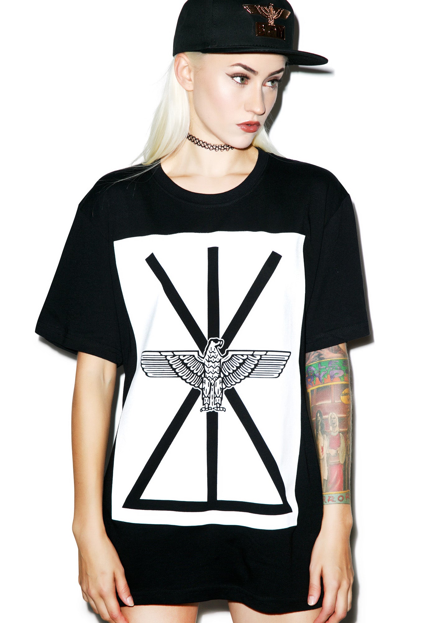 Union Eagle Standard Box Tee – Dolls Kill