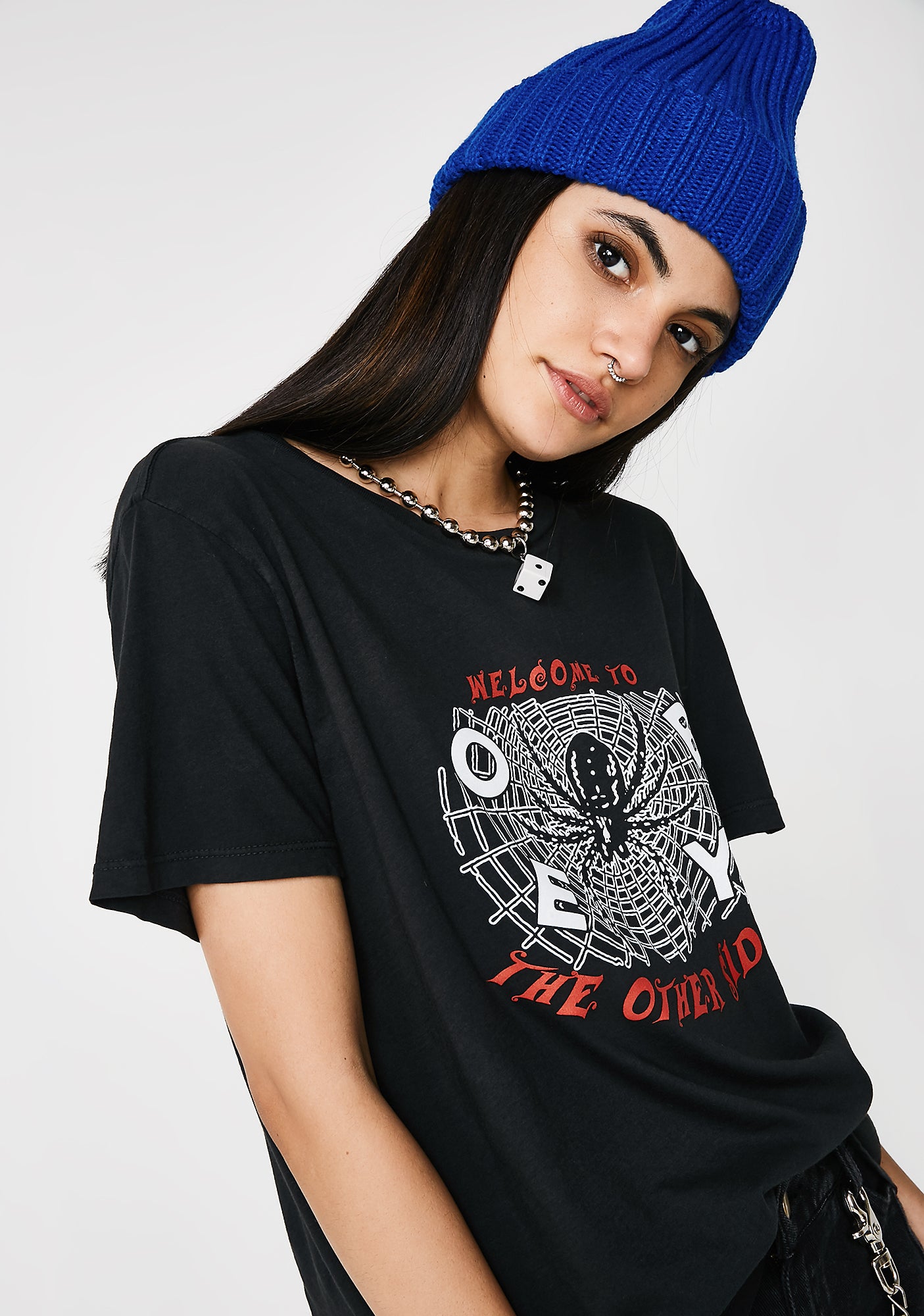 Obey Welcome To The Other Side Tee – Dolls Kill