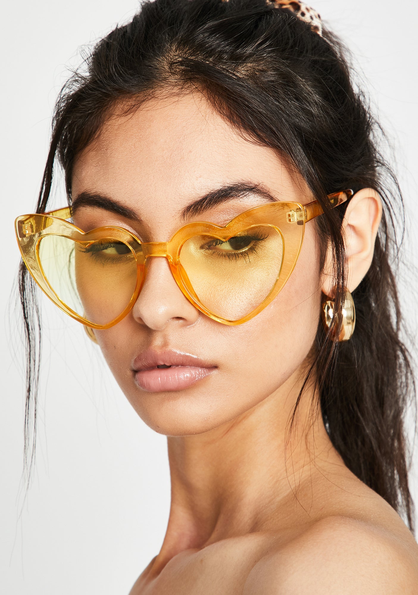 Heart Shaped Sunglasses – Dolls Kill