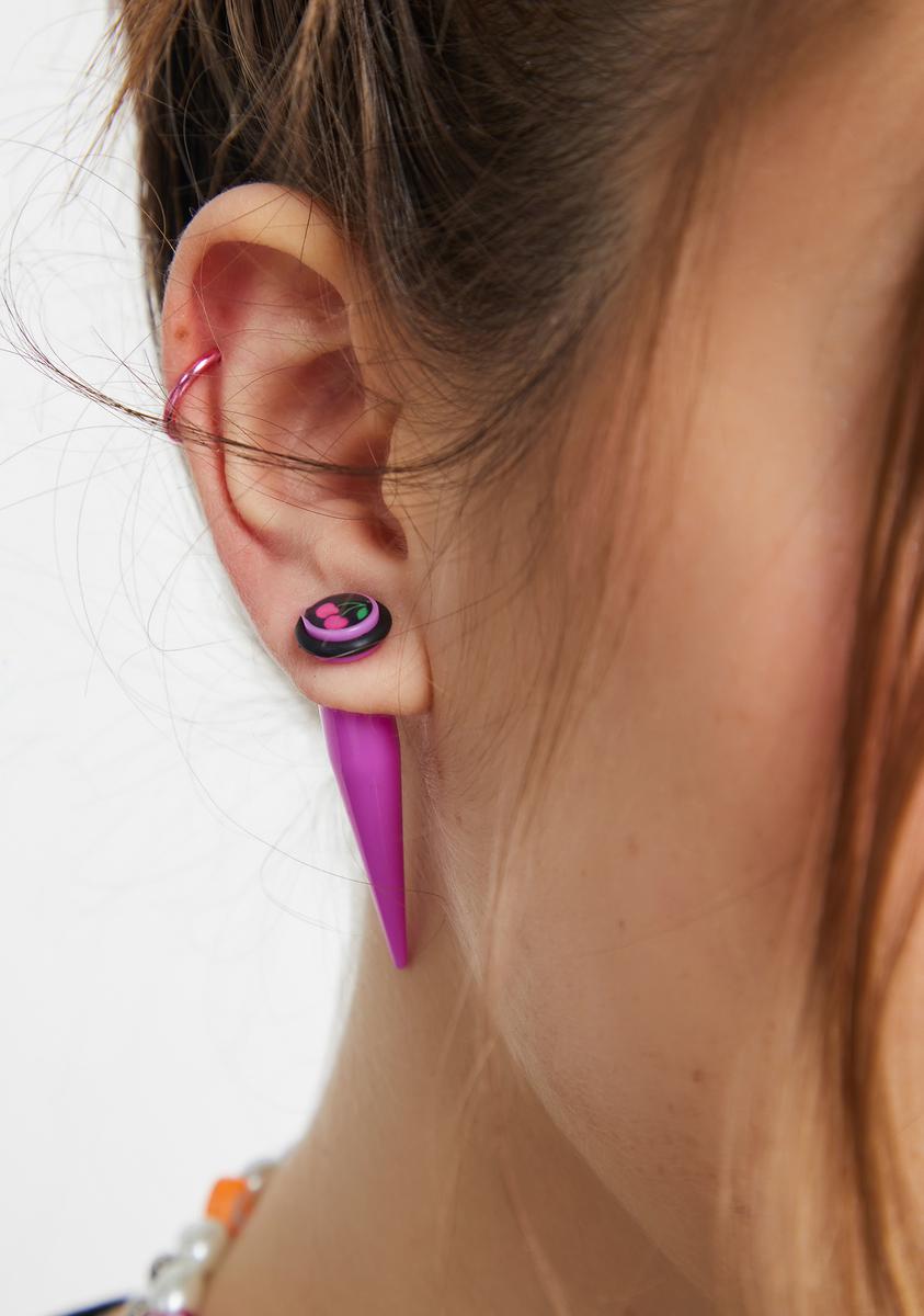 Sweet Cherry Long Stud Earrings – Dolls Kill