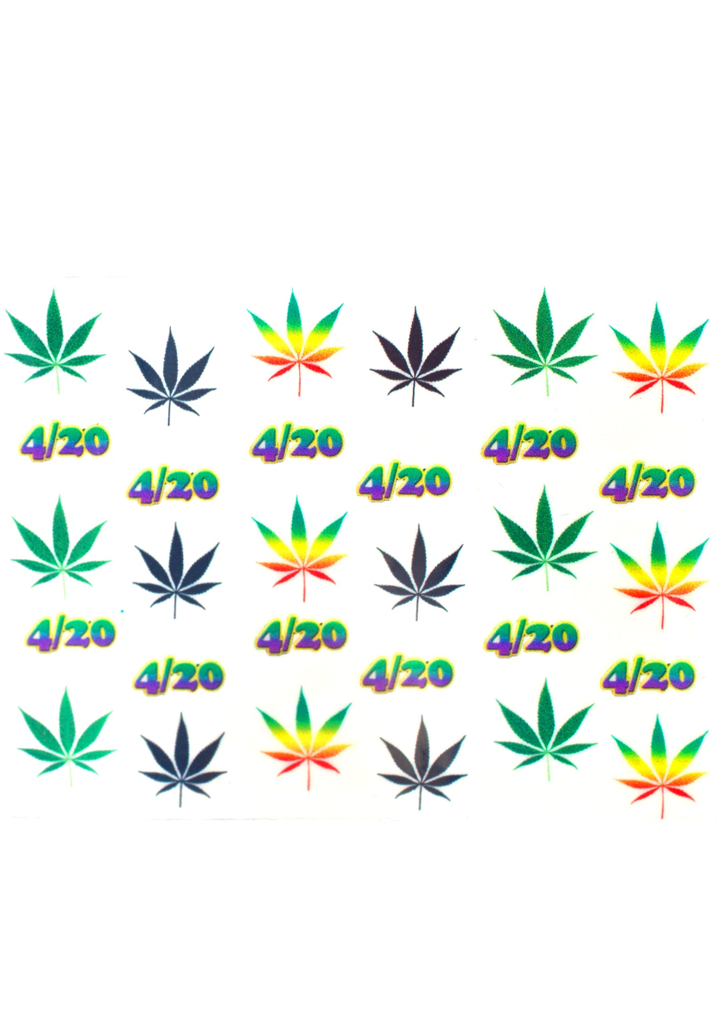 Weed Be Good Together Nail Decals – Dolls Kill