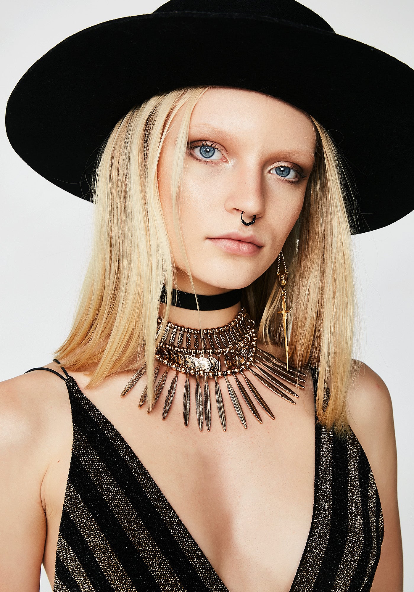 Fancy Statement Choker Set – Dolls Kill