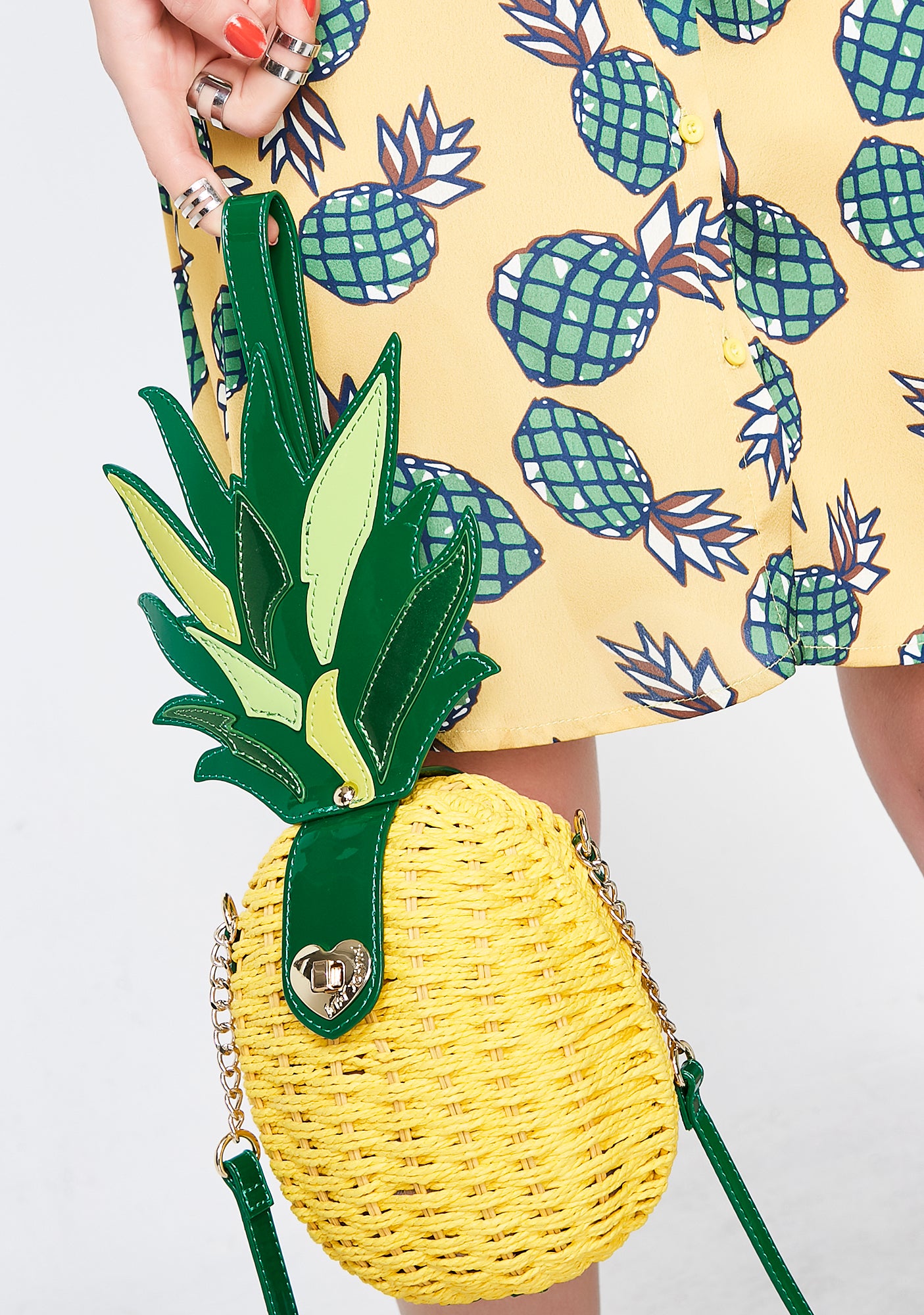 Kitsch Pineapple Surprise Crossbody – Dolls Kill