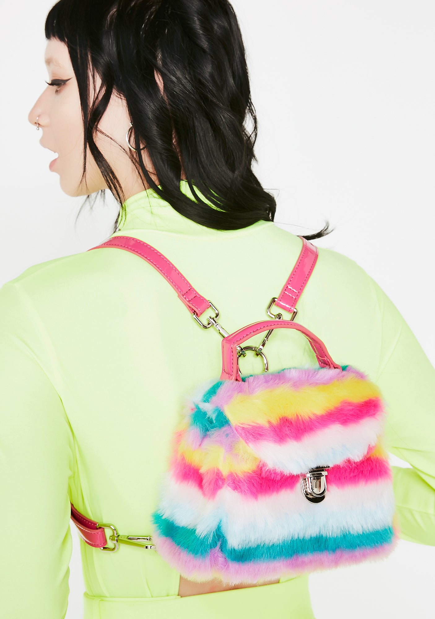 Rainbow Supernova Mini Backpack – Dolls Kill