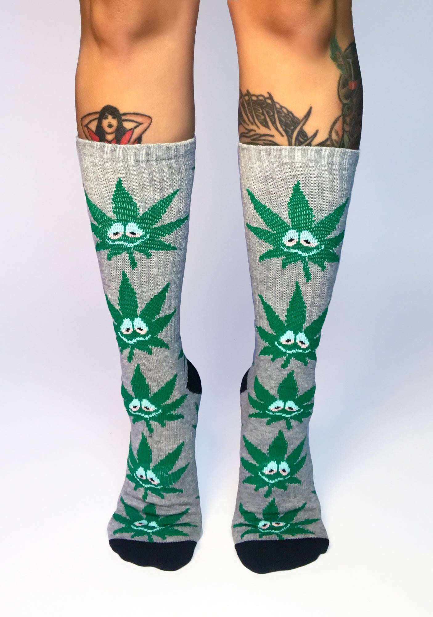 Gray Green Buddy Socks – Dolls Kill