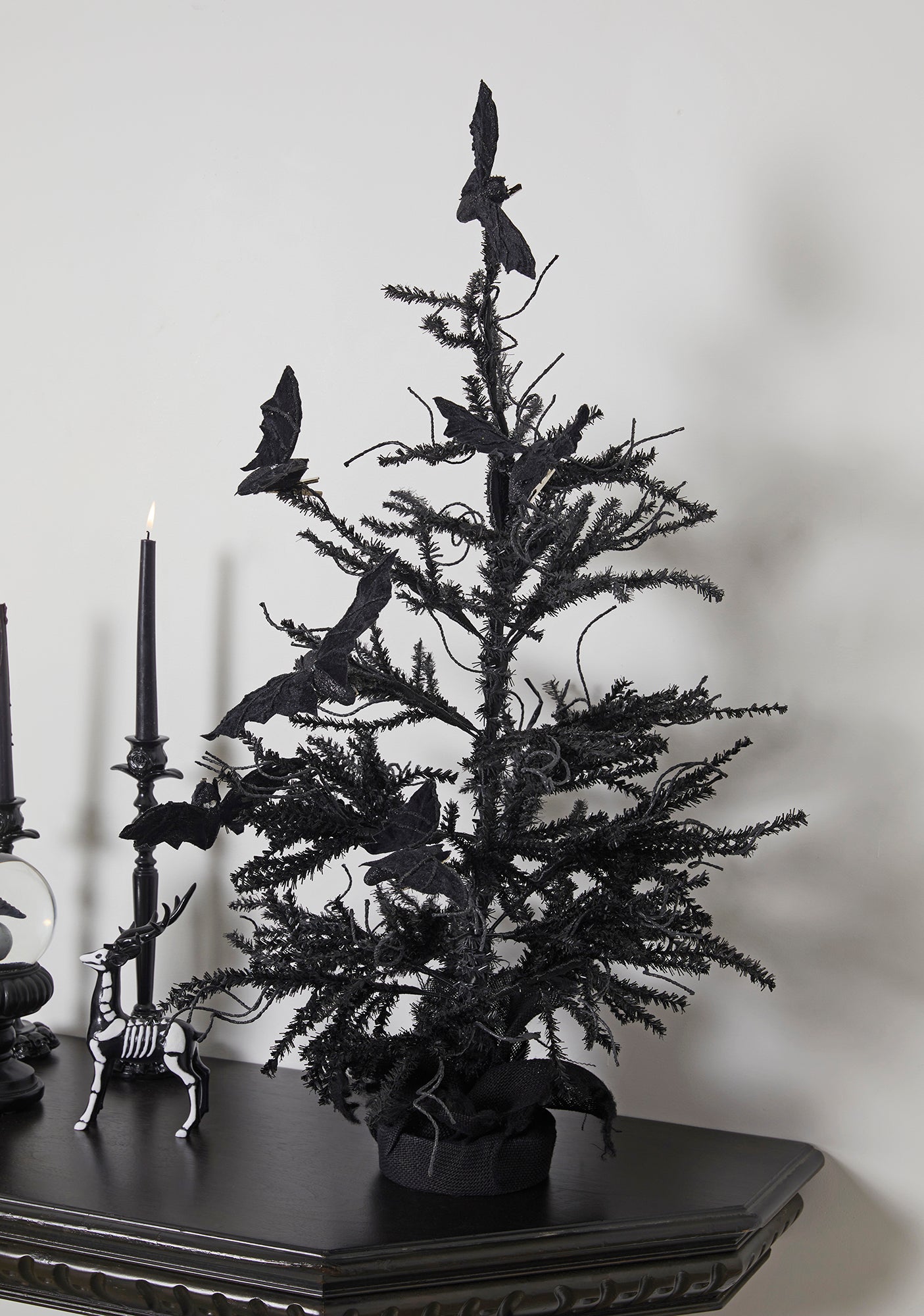 Dolls Home Artificial Tree With Bats - Black – Dolls Kill