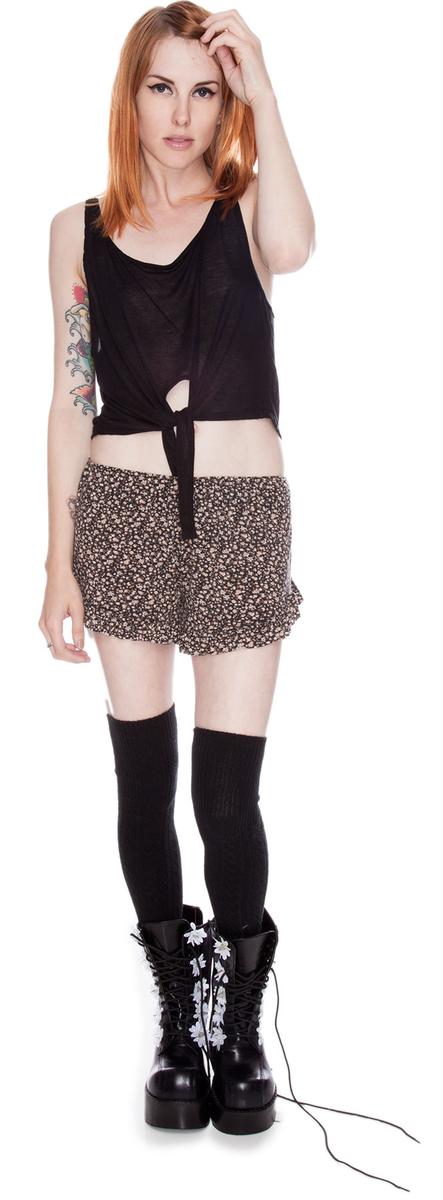 Keira Shorts - Leopard – Dolls Kill
