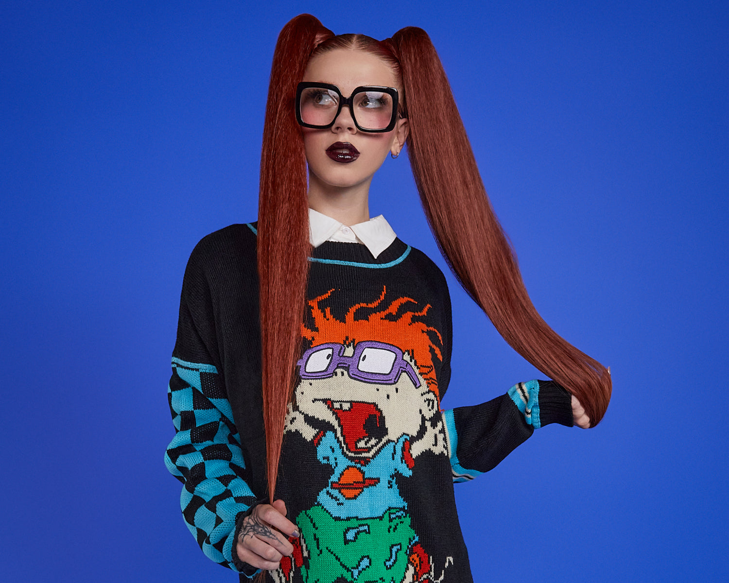 Dolls Kill x Hot Stuff Casper Satin Devil Bonnet - Red