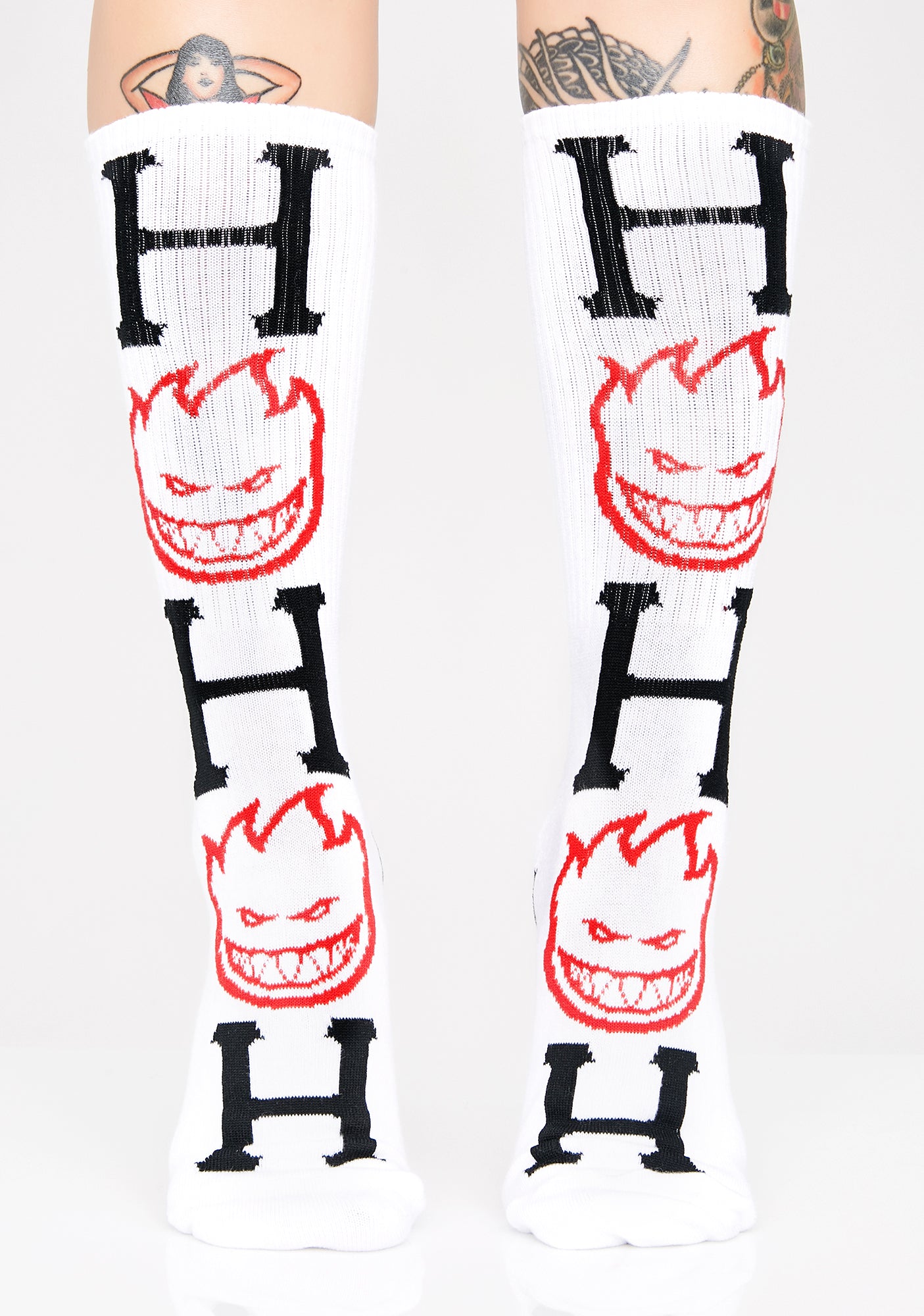 Spitfire Bighead H Socks – Dolls Kill