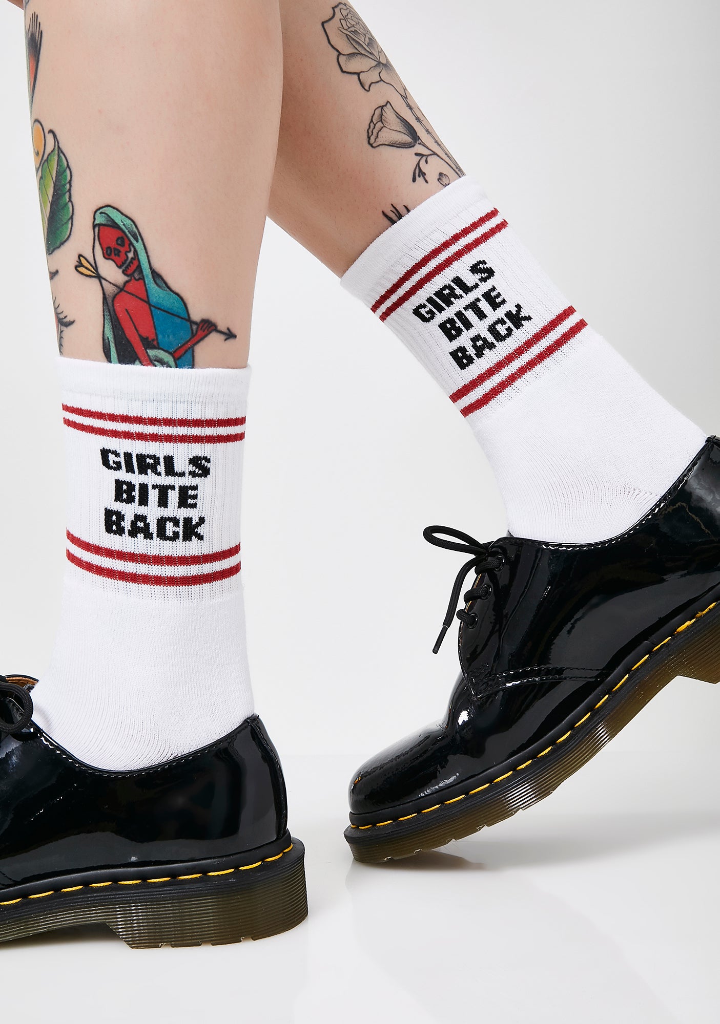 Girls Bite Back Socks – Dolls Kill