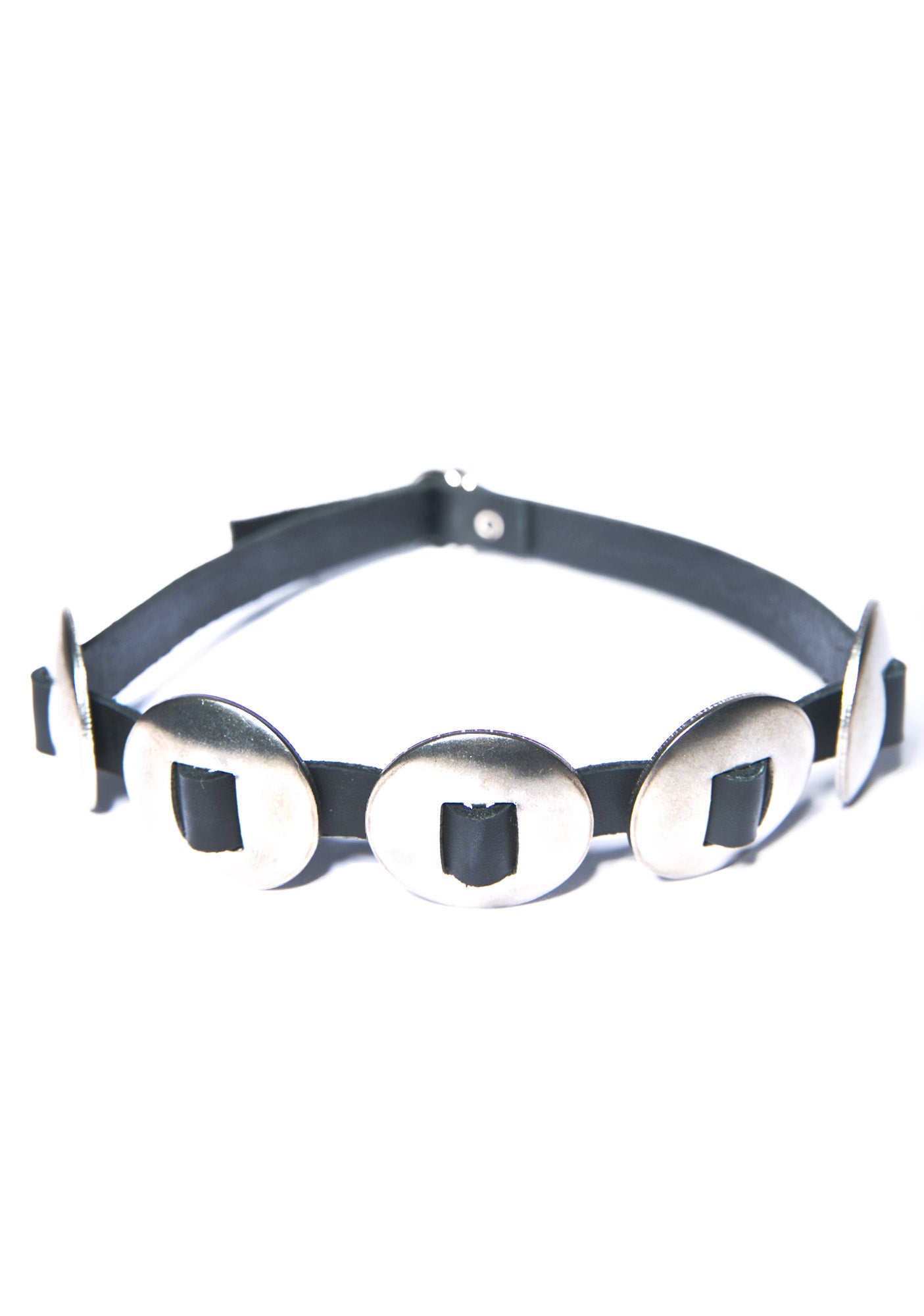 Saddle Up Concho Strap Choker – Dolls Kill