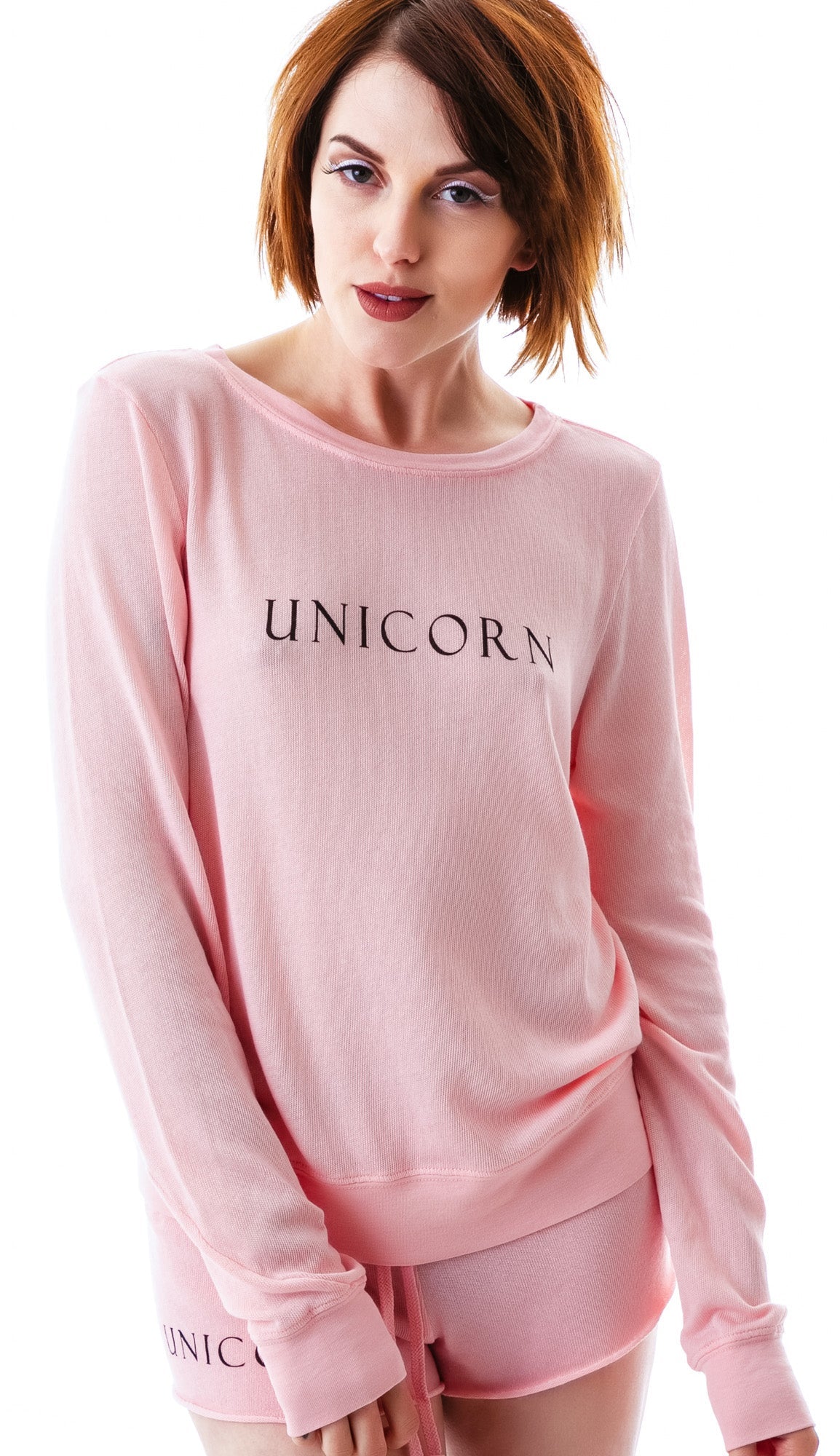 Unicorn Baggy Beach Jumper - Light Orange – Dolls Kill