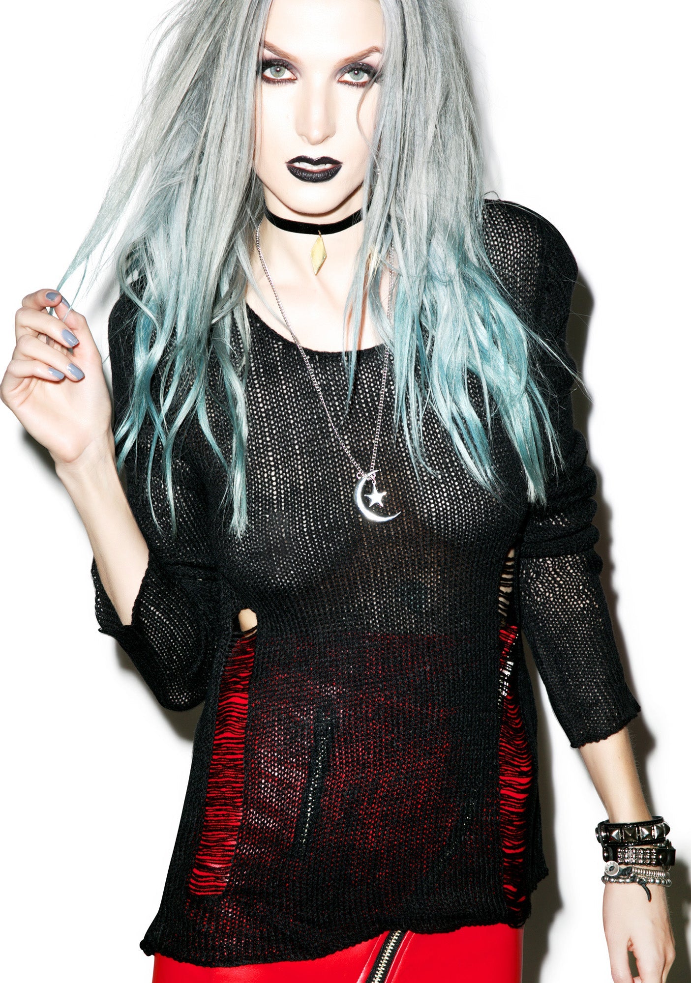 Viscious Jumper - Black – Dolls Kill