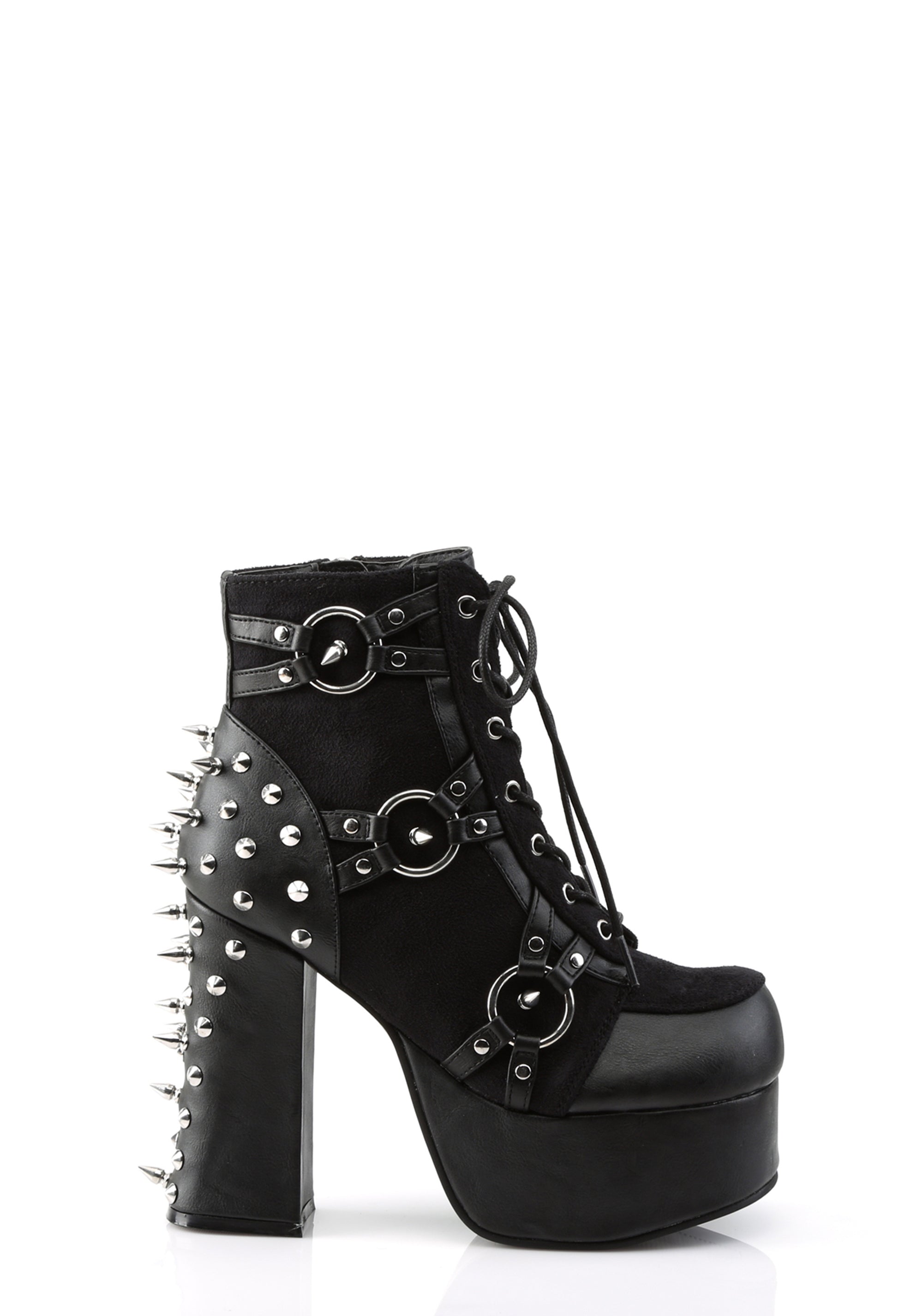 Charade-100 Platform Ankle Boots – Dolls Kill