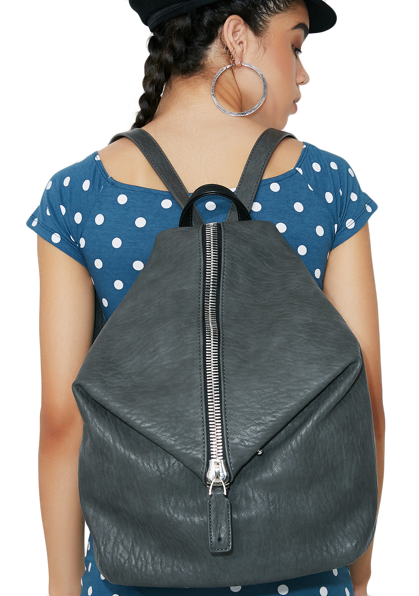 Slouchy Zipper Backpack – Dolls Kill