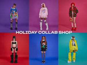 Club Exx Holographic Fishnet Mini Skirt Chaps - Pink – Dolls Kill