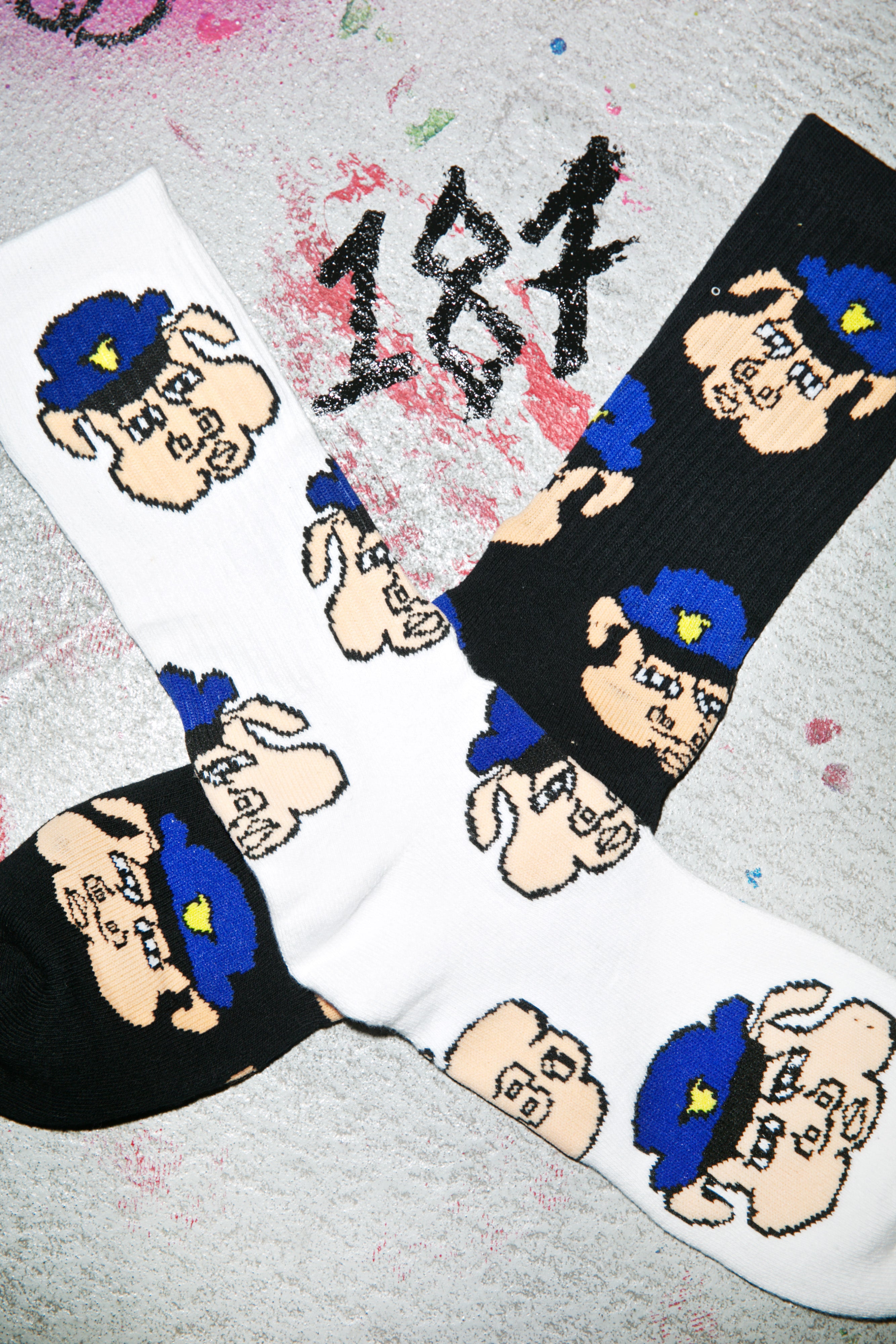 Pig Cop Socks – Dolls Kill