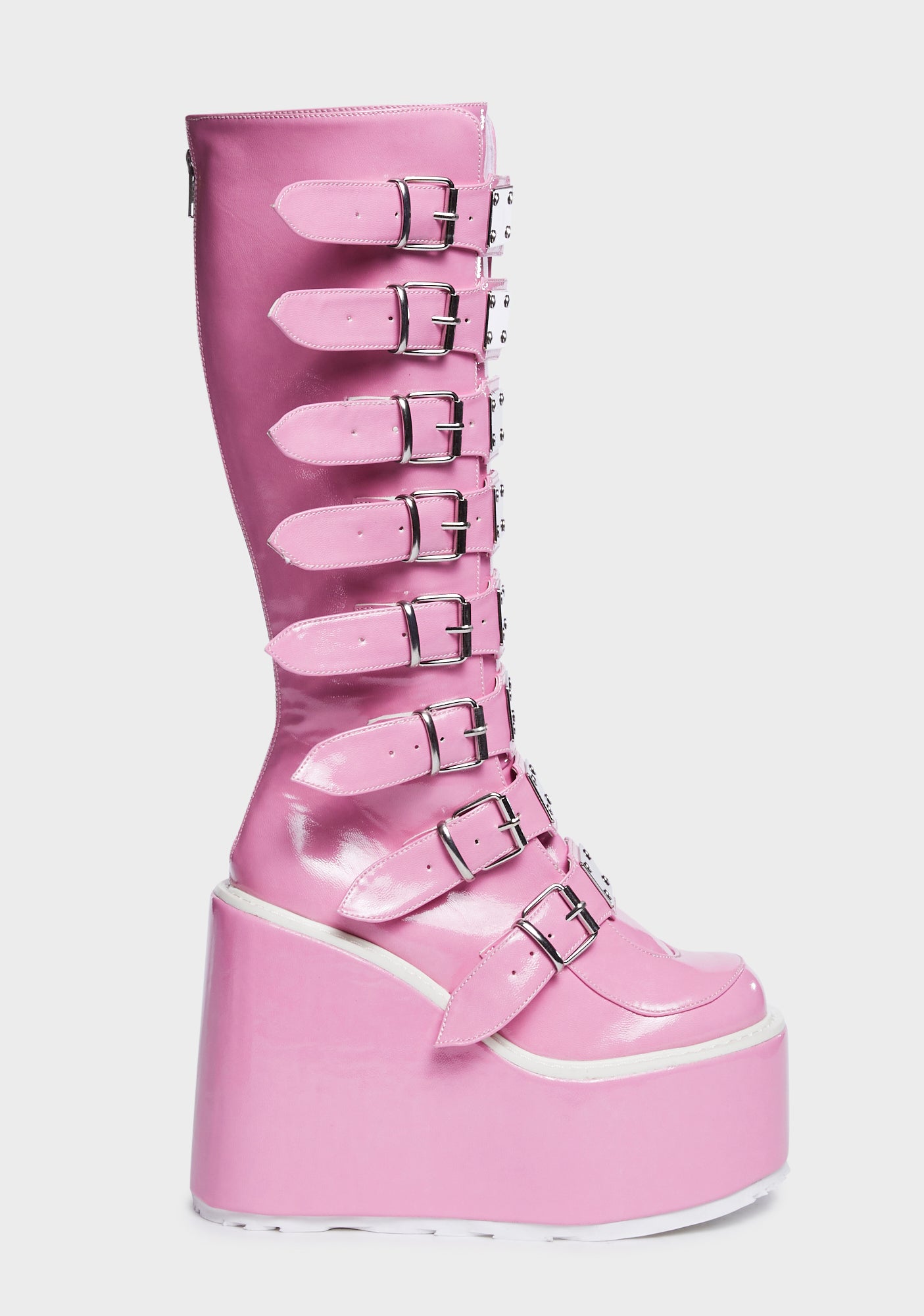 Demonia Sweeter Than Eva Trinity Boots – Dolls Kill
