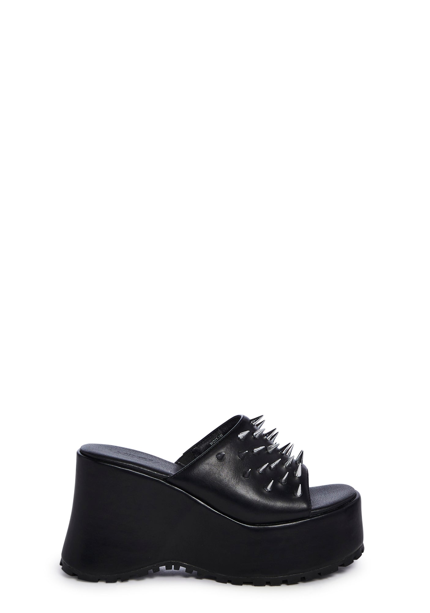 Widow Spiked Platform Sandals - Black – Dolls Kill