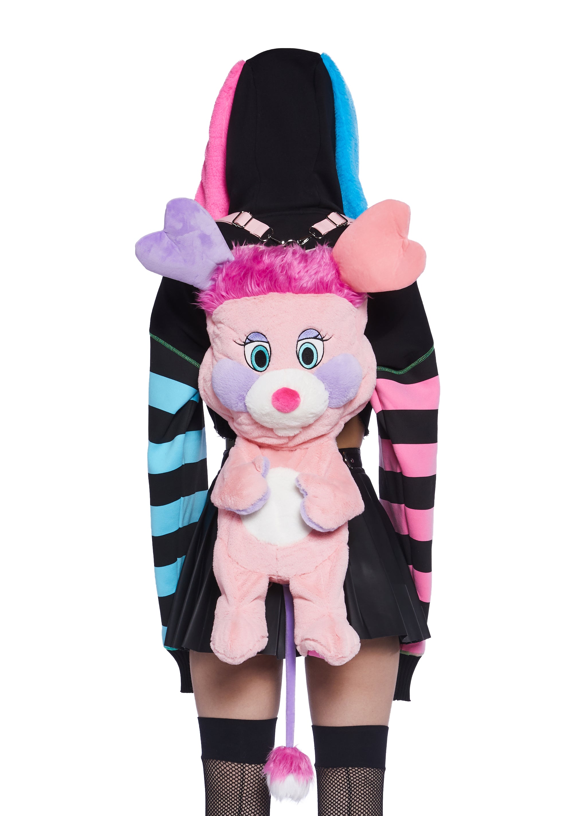 Dolls Kill Popples Plush Party Popple Backpack - Pink