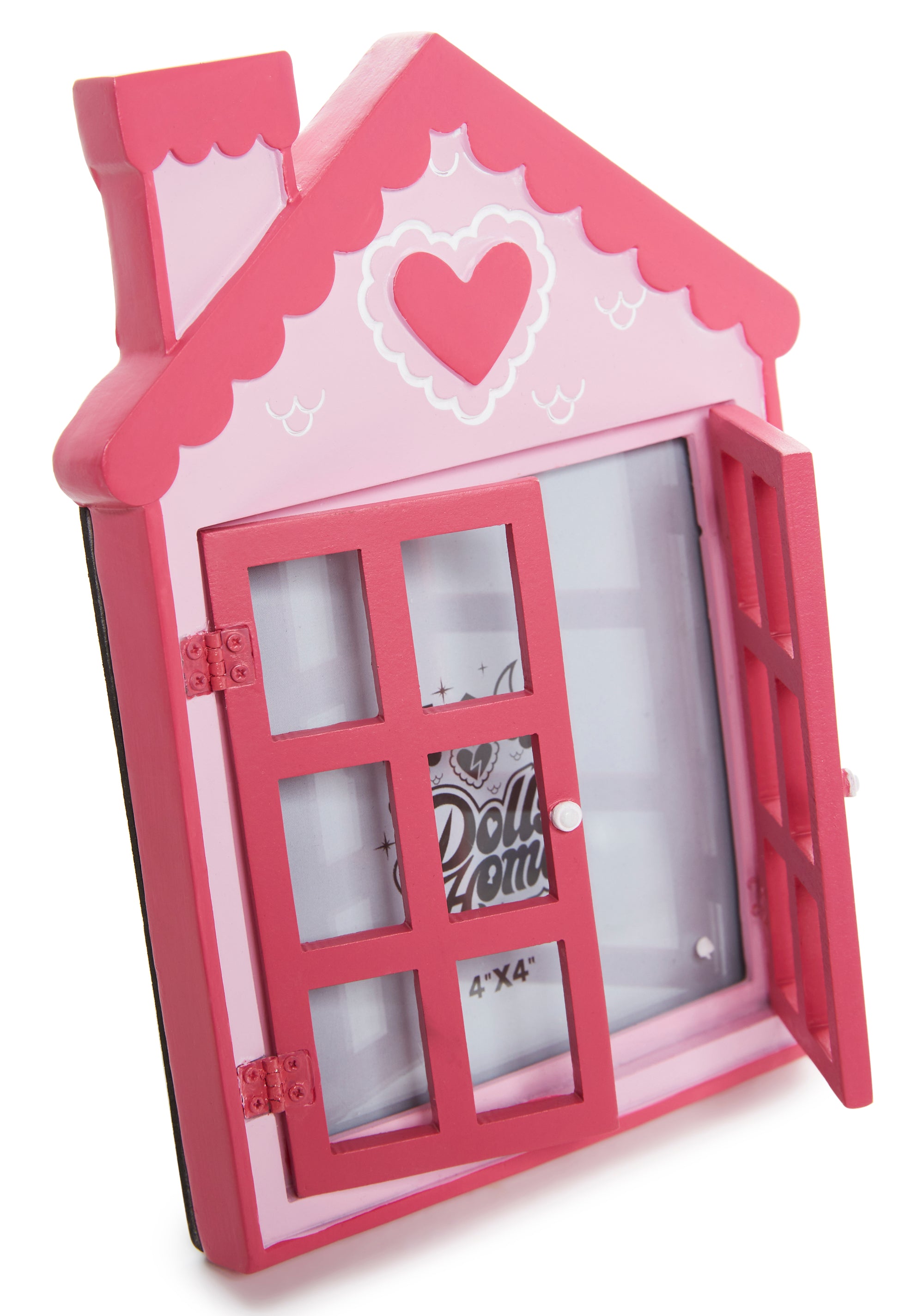 Dolls Home House Shaped Picture Frame - Pink – Dolls Kill