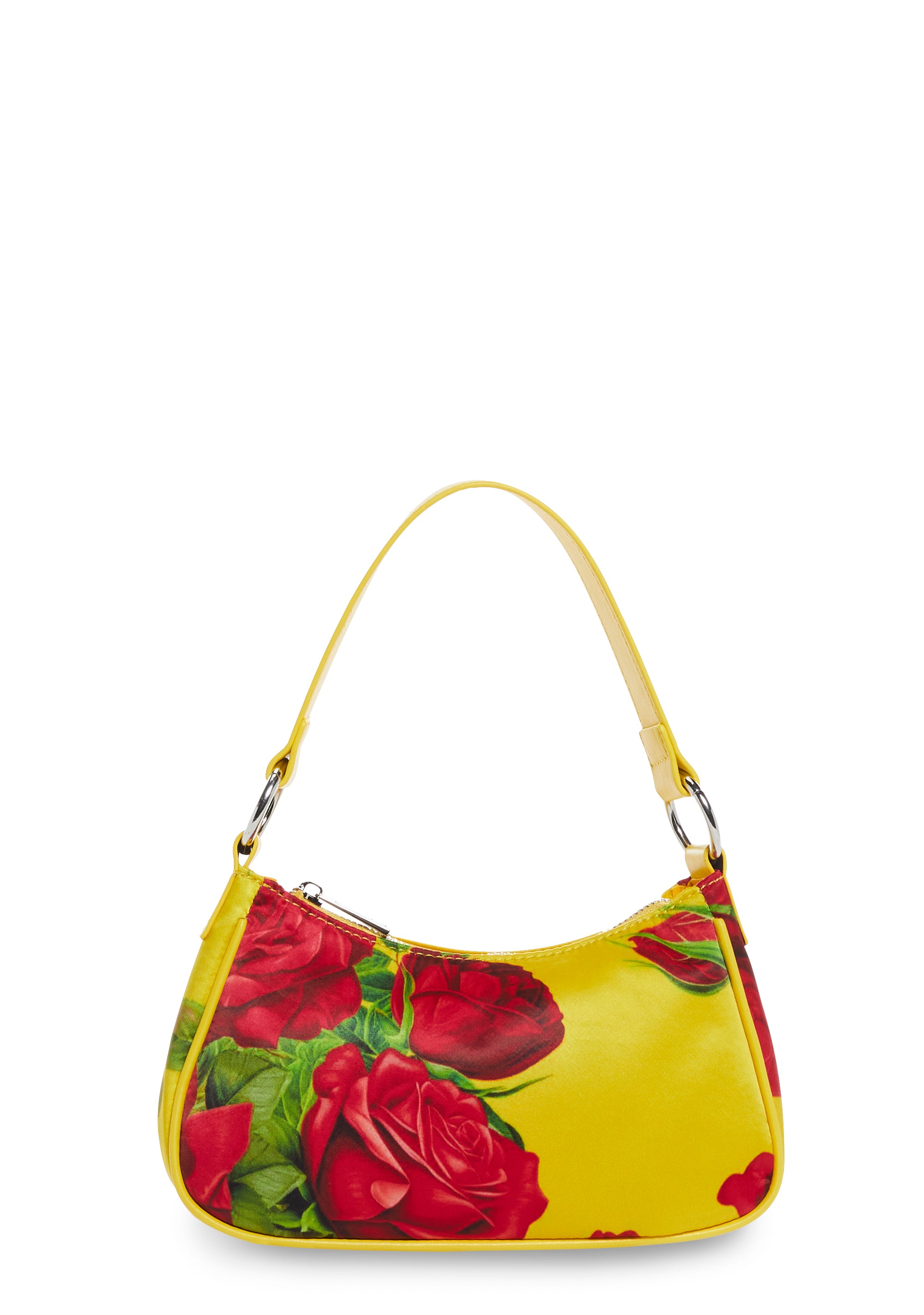 Sugar Thrillz Rose Print Handbag - Multi – Dolls Kill