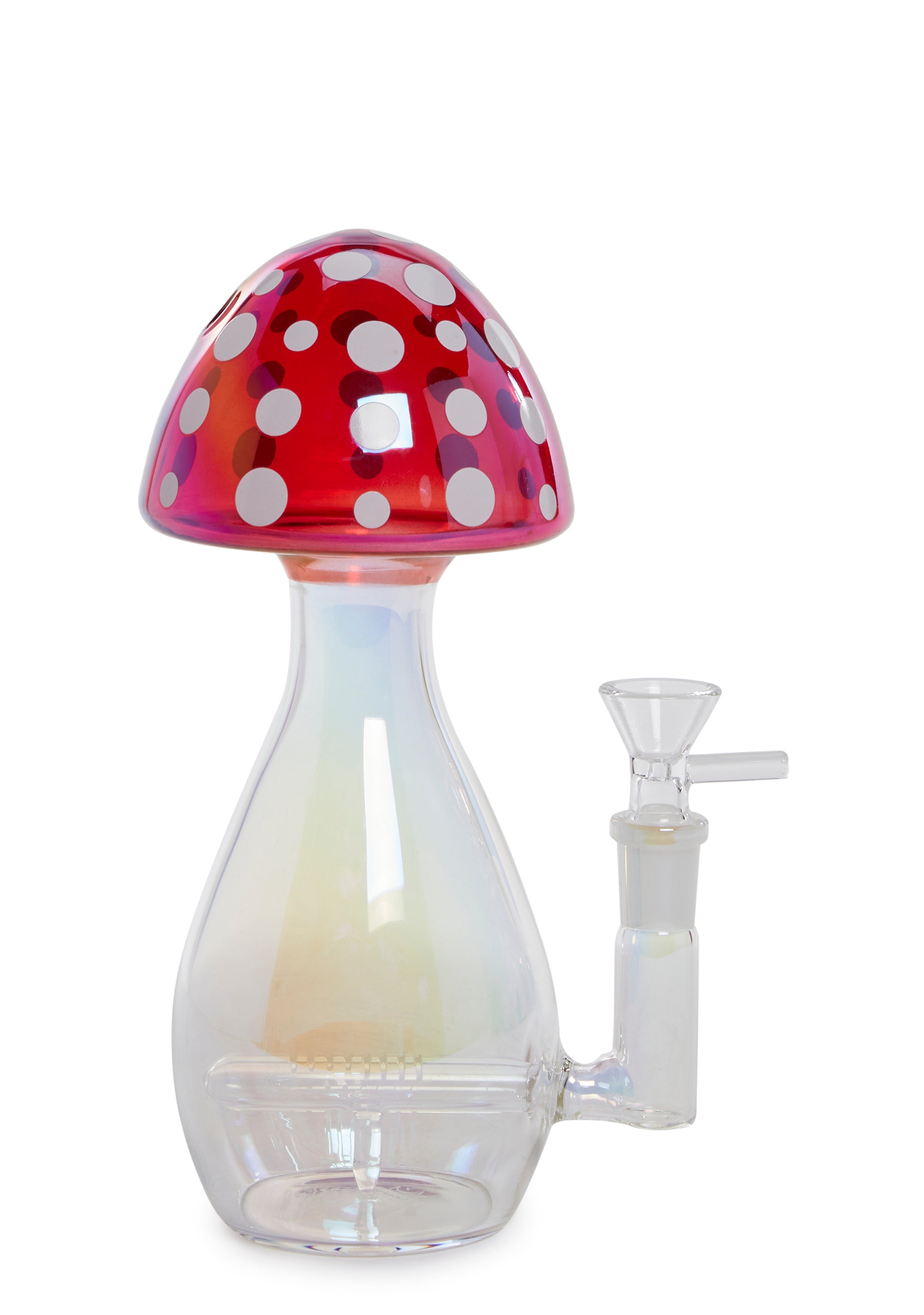 Dolls Home Trippy Mushroom Glass Bong Retro - Multi – Dolls Kill