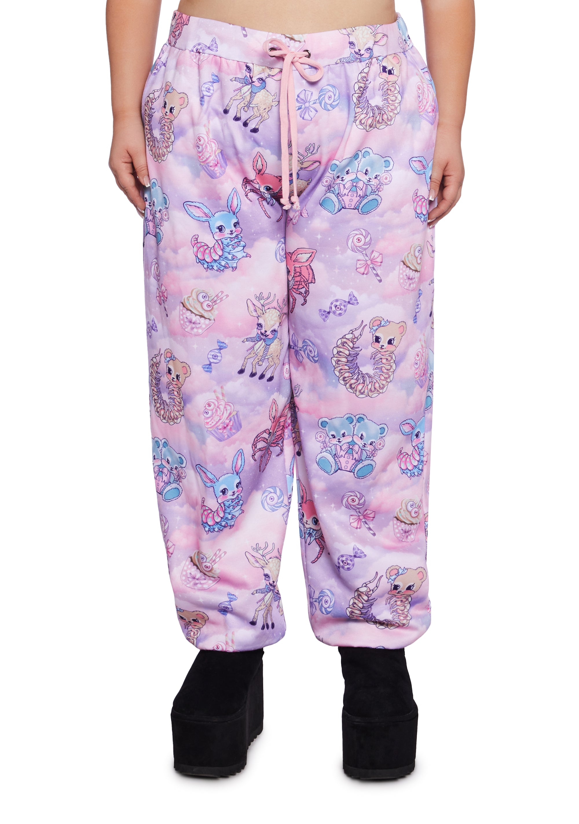 Plus Size Sexy Womans Halloween Costume Demented Cute Creature Jogger ...