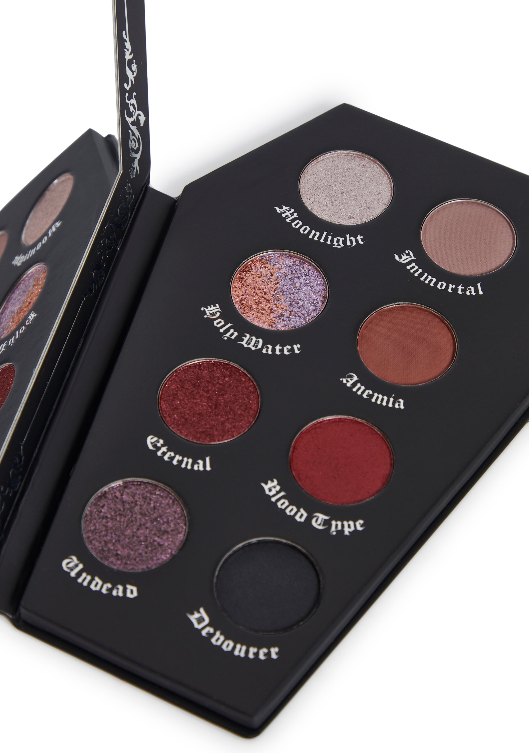 mourning widow makeup