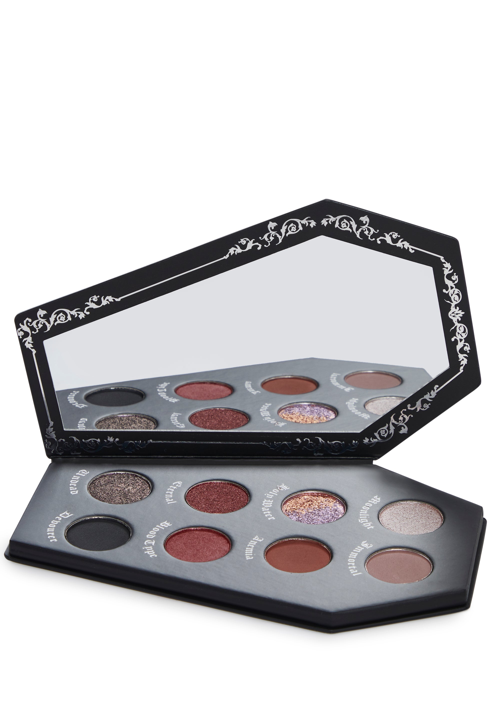 mourning widow makeup