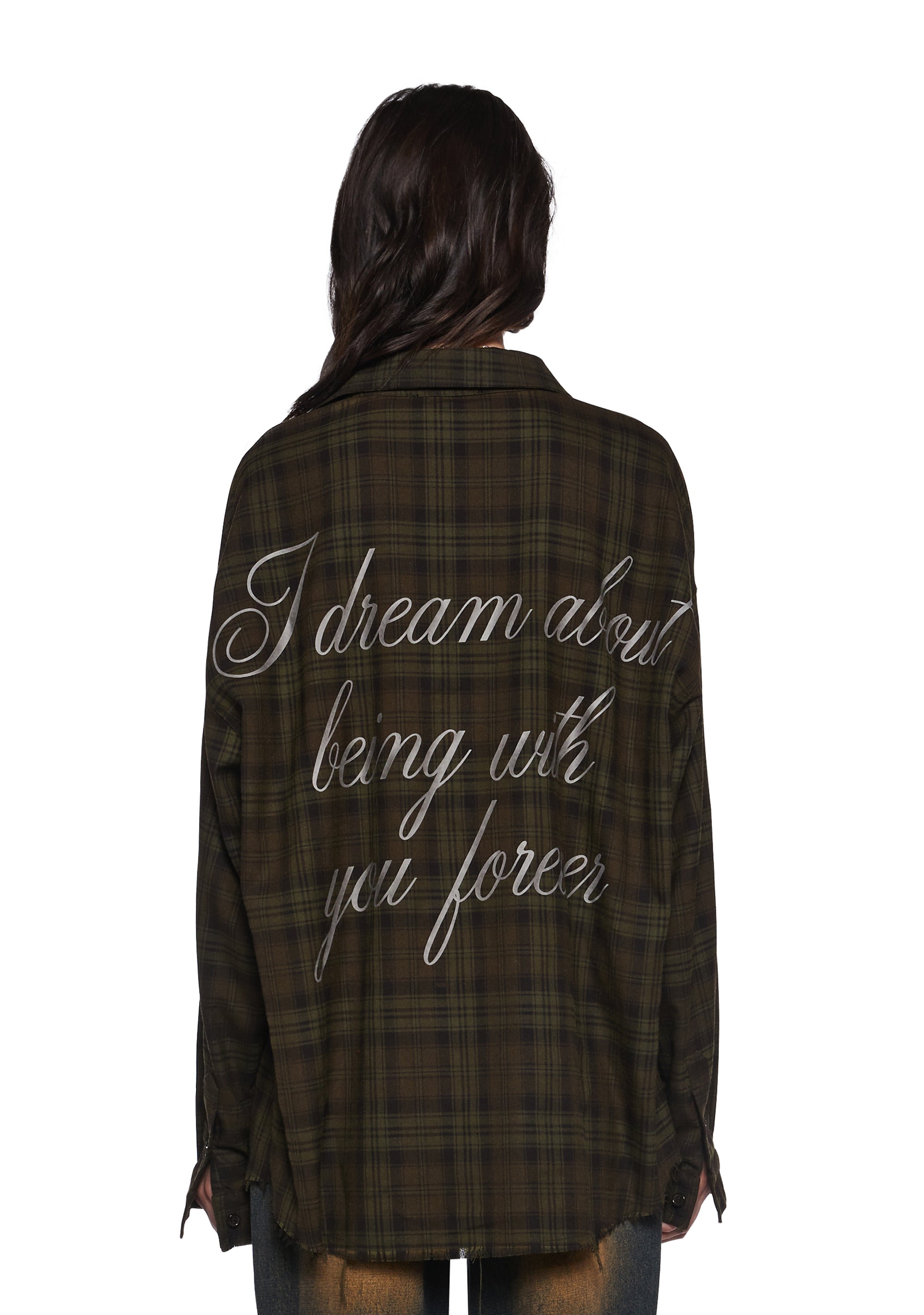 Dolls Kill x Twilight Bella Edward Flannel Shirt - Brown