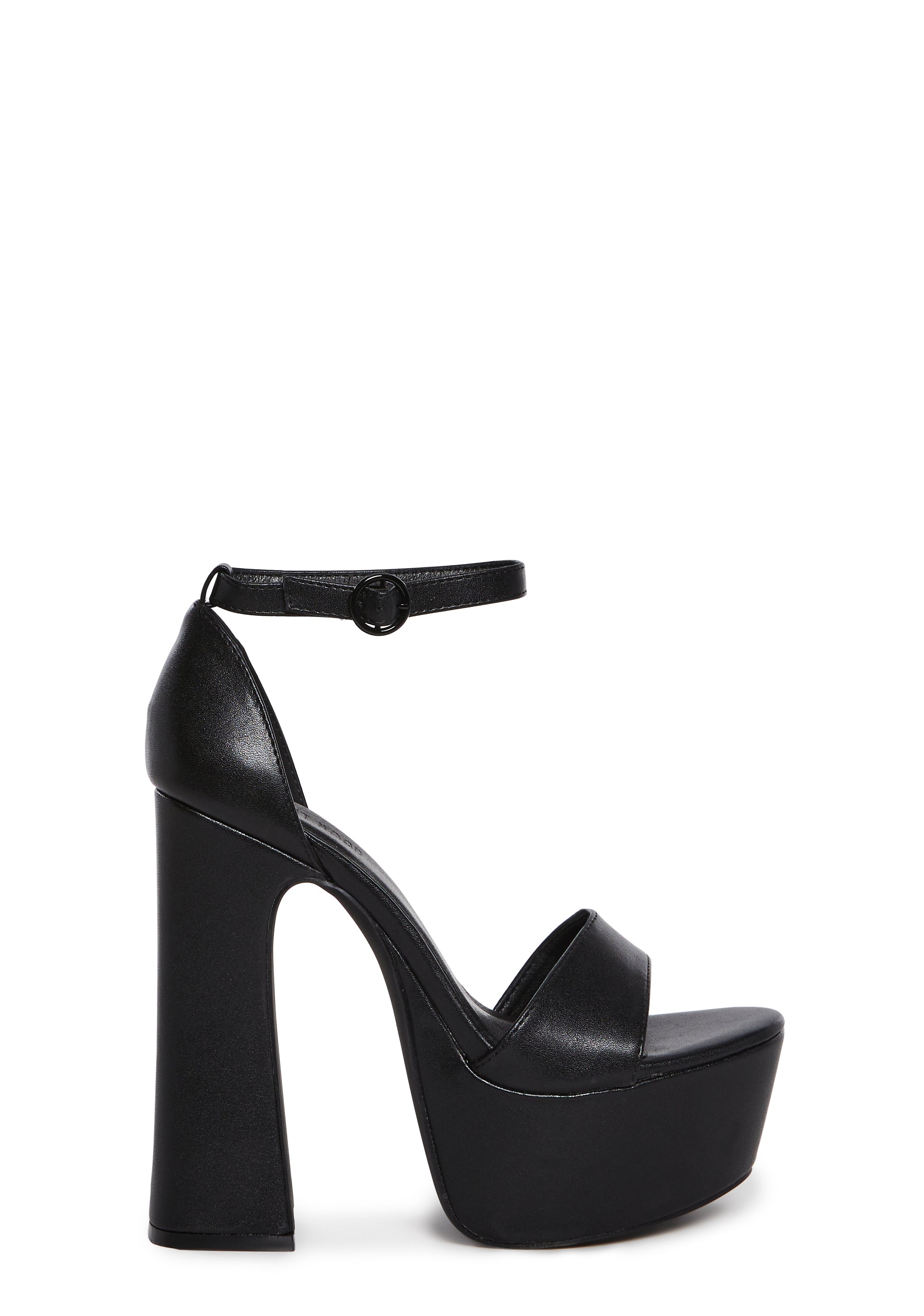 Pure Revelation Platform Heels - Black (Brooklyn) – Dolls Kill