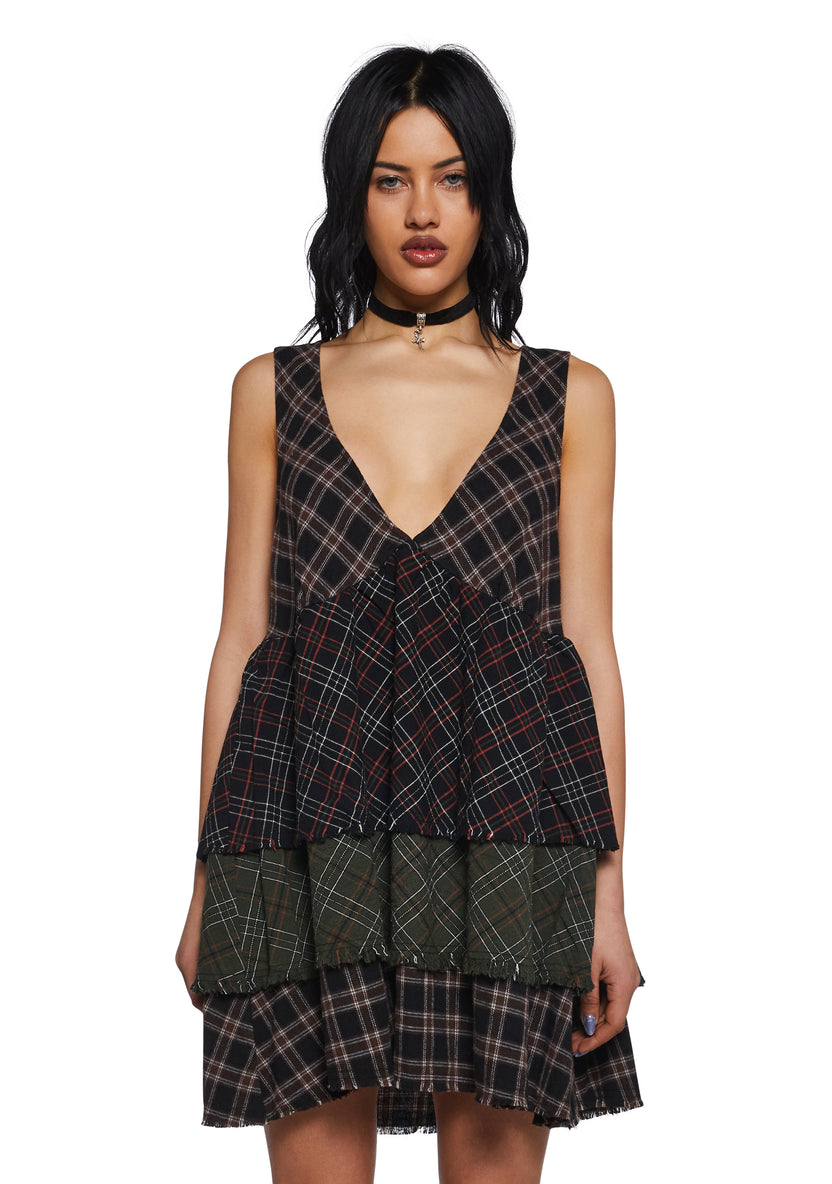 Vinyl O Ring Plunge Halter Top - Black – Dolls Kill