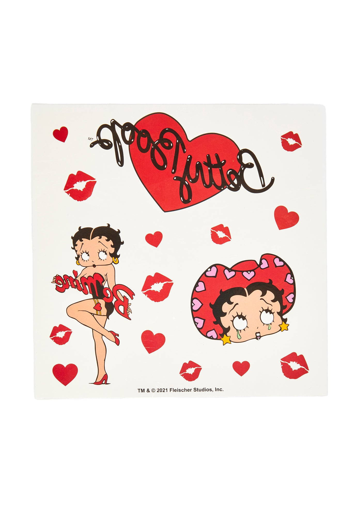 Dolls Kill x Betty Boop Temporary Tattoo Pack