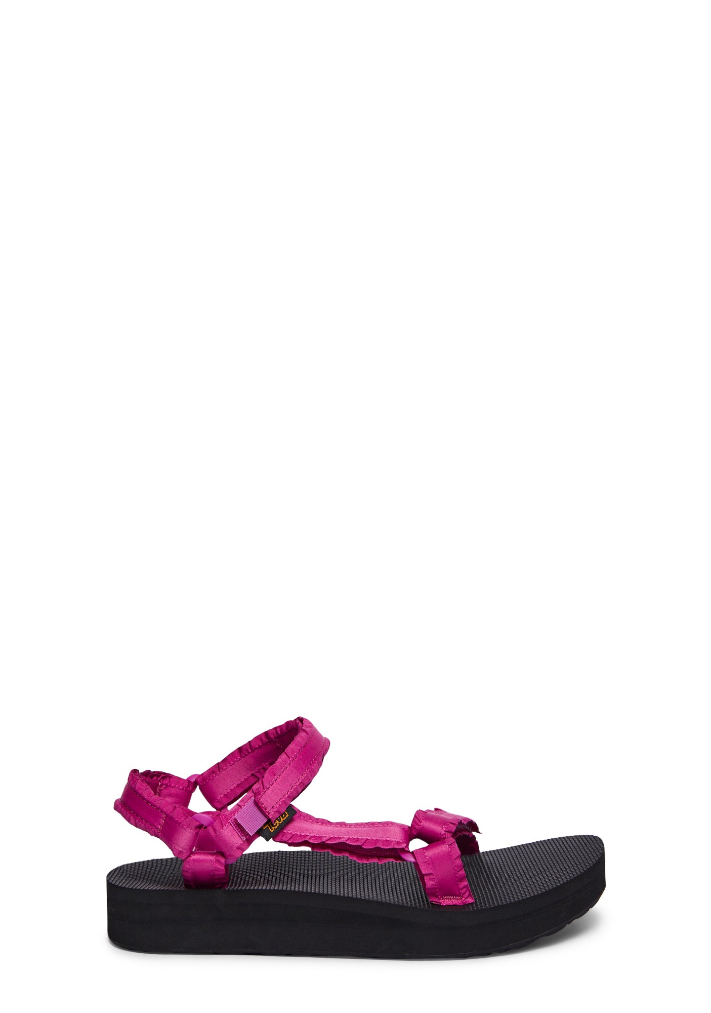 Teva Strappy Midform Sandals - Pink – Dolls Kill