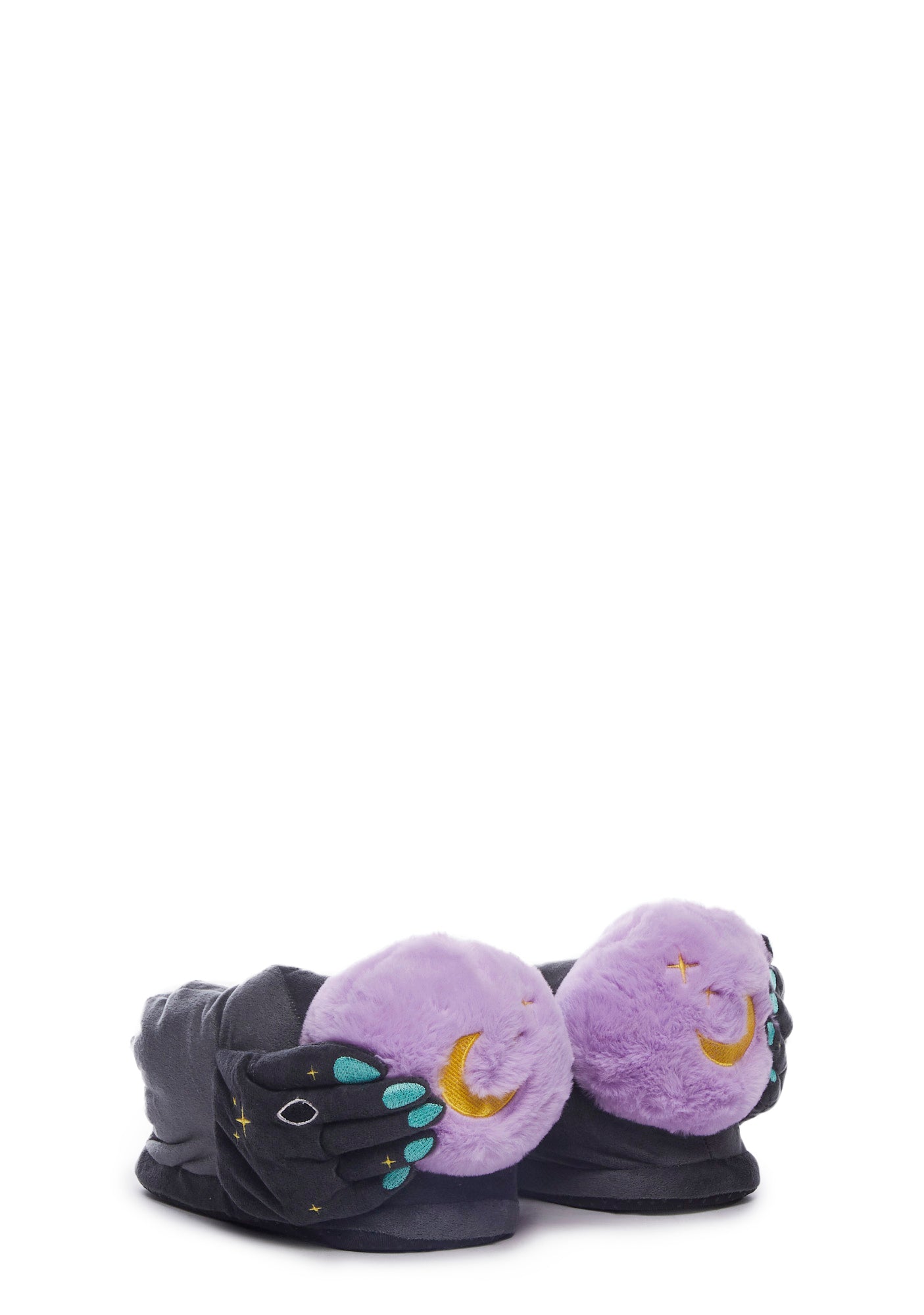Crystal Ball Hands Slippers - Black – Dolls Kill