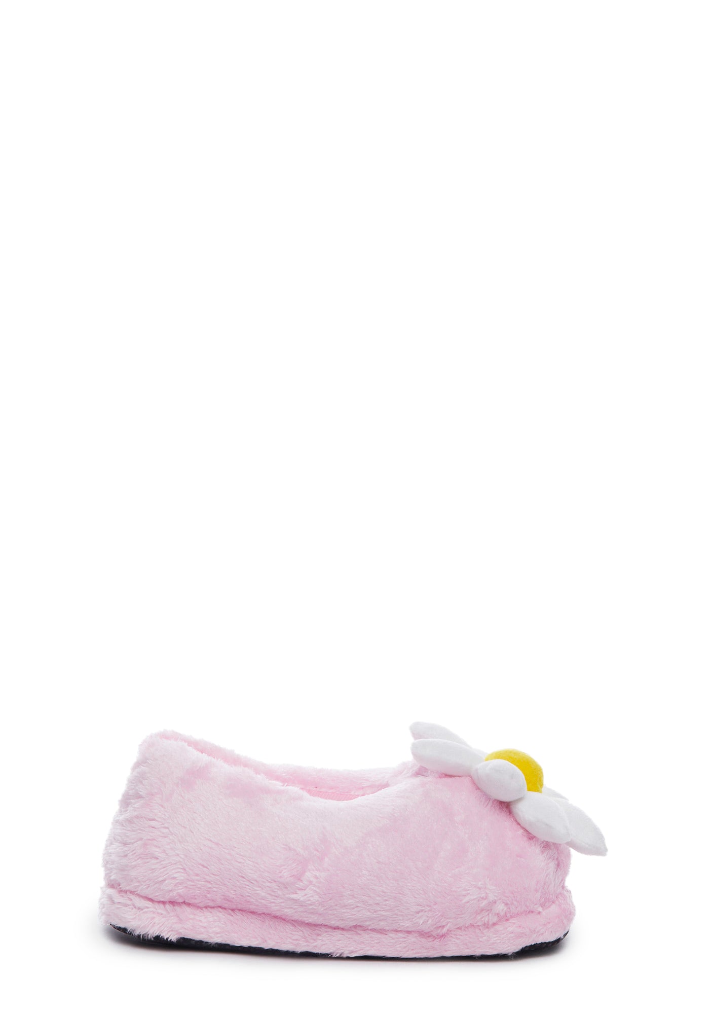 Daisy Fuzzy Slippers - Pink – Dolls Kill