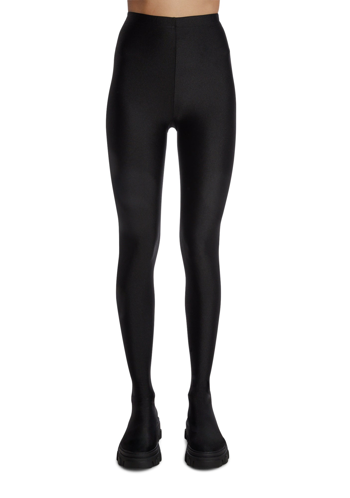 Pant Boots With Chunky Cleated Outsoles - Black – Dolls Kill