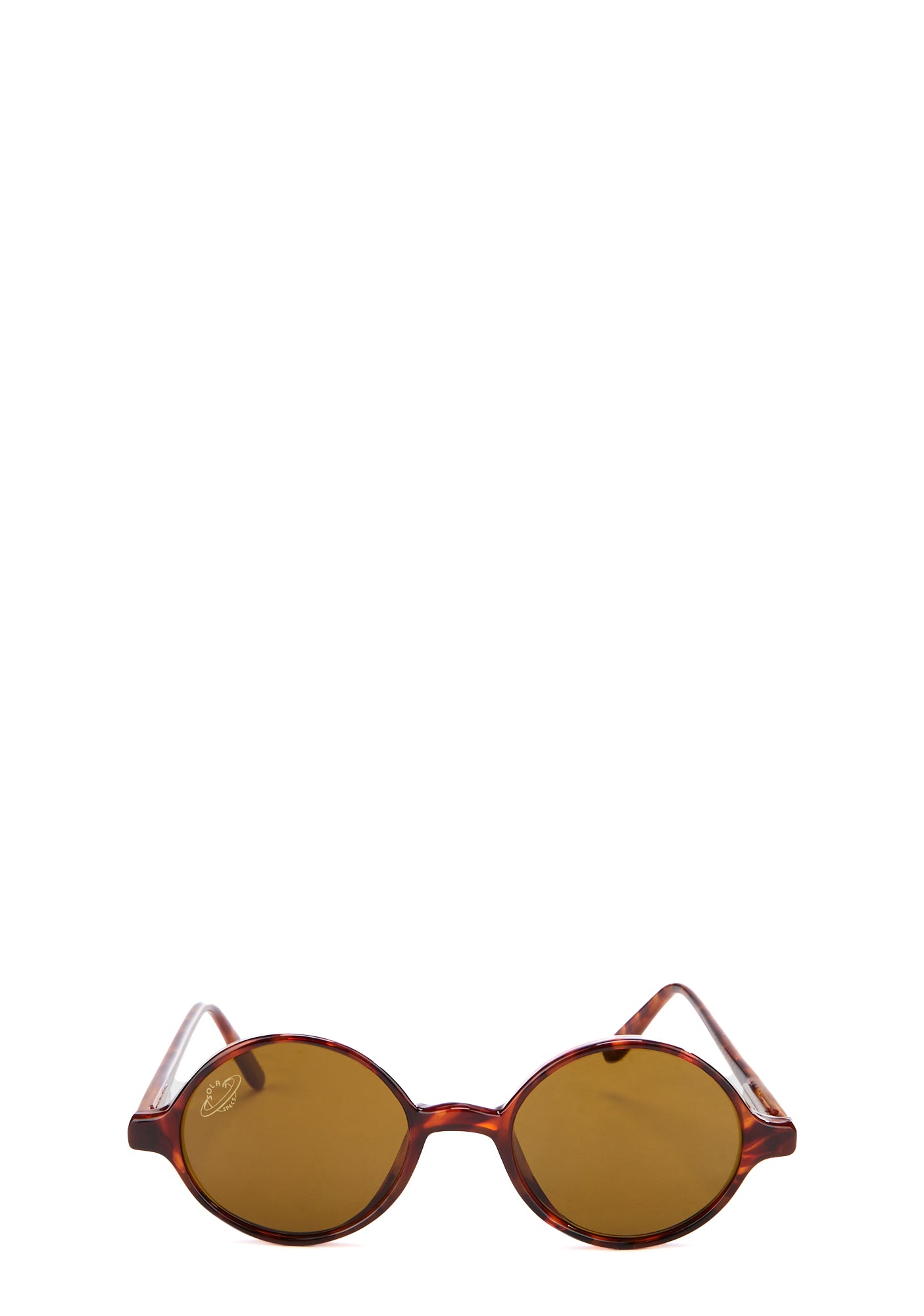 Good Times Eyewear Tortoise Circle Sunglasses - Brown – Dolls Kill