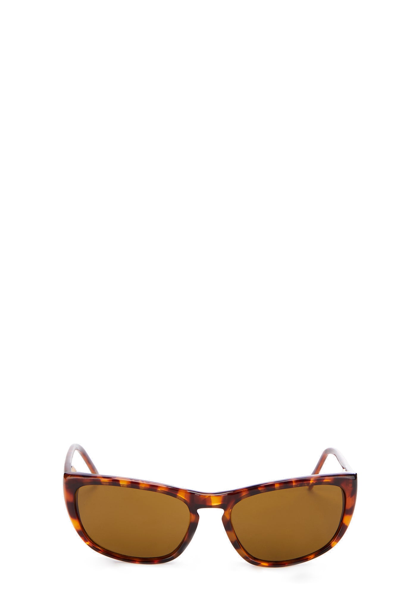 Good Times Eyewear Square Shield Tinted Tortoise Sunglasses - Brown ...
