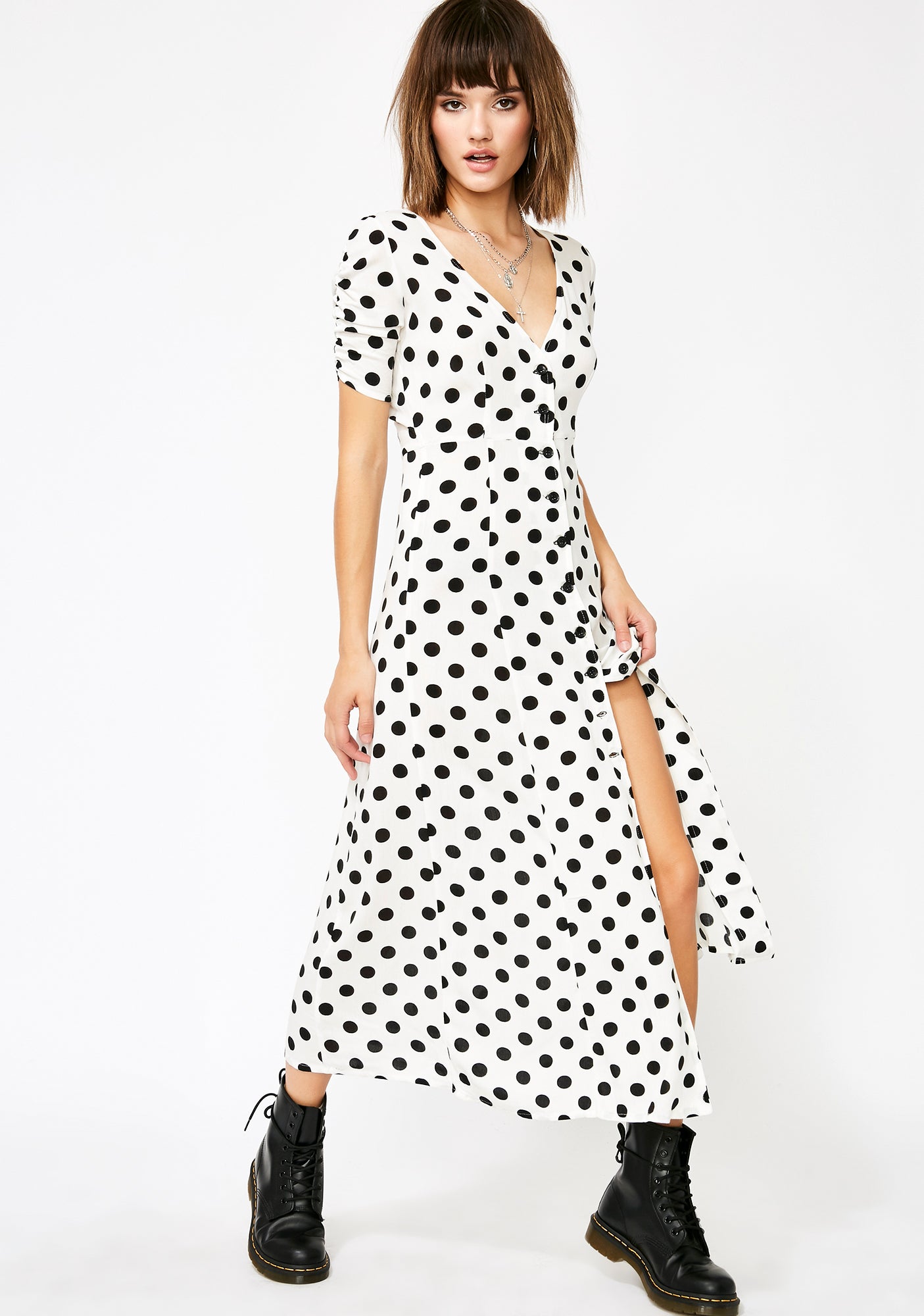 Slow Roll Maxi Dress – Dolls Kill