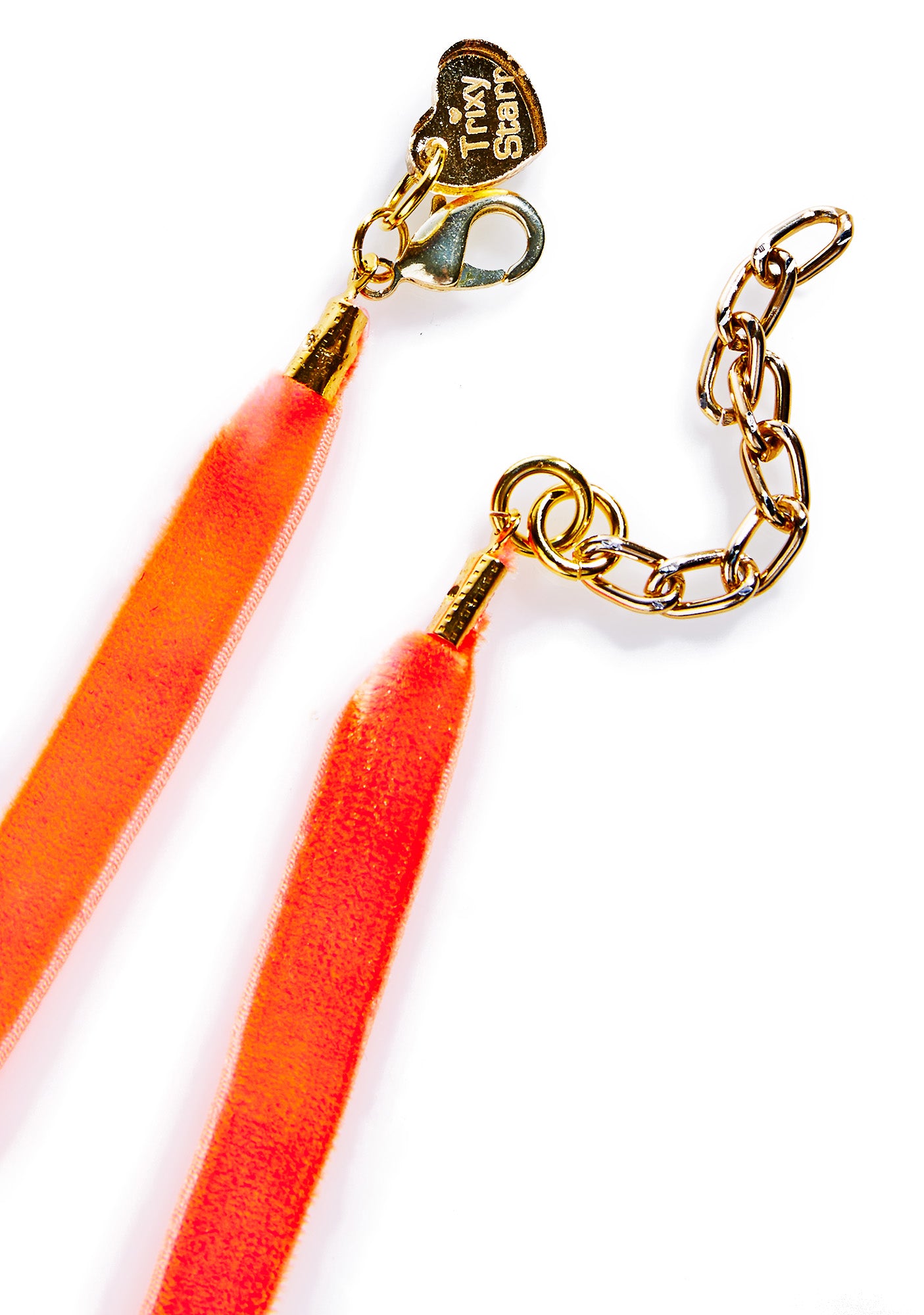 Tangerine Dreams Velvet Choker – Dolls Kill